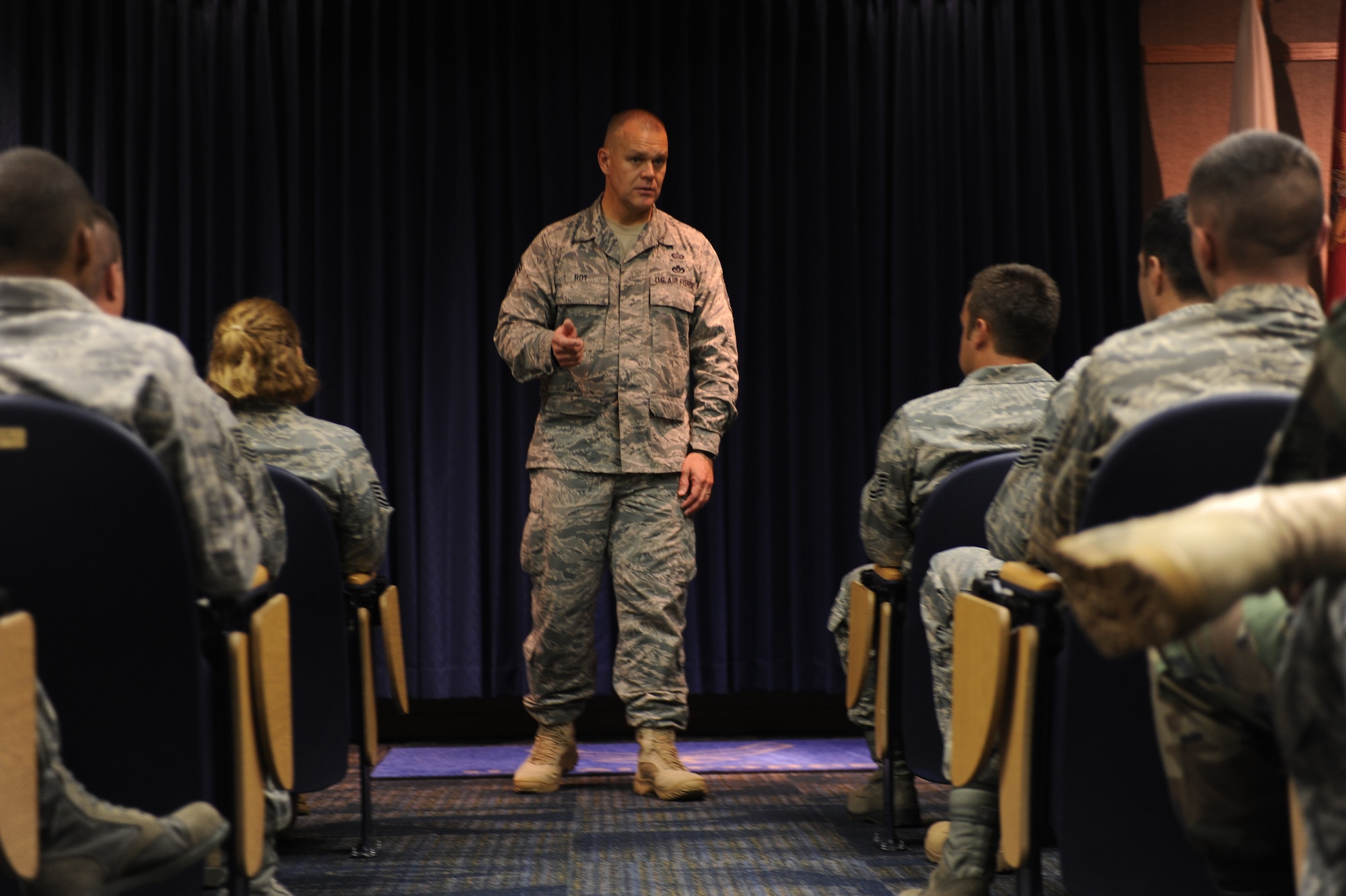 Chief Master Sgt. of the Air Force James A. Roy visits Hickam > 15th ...