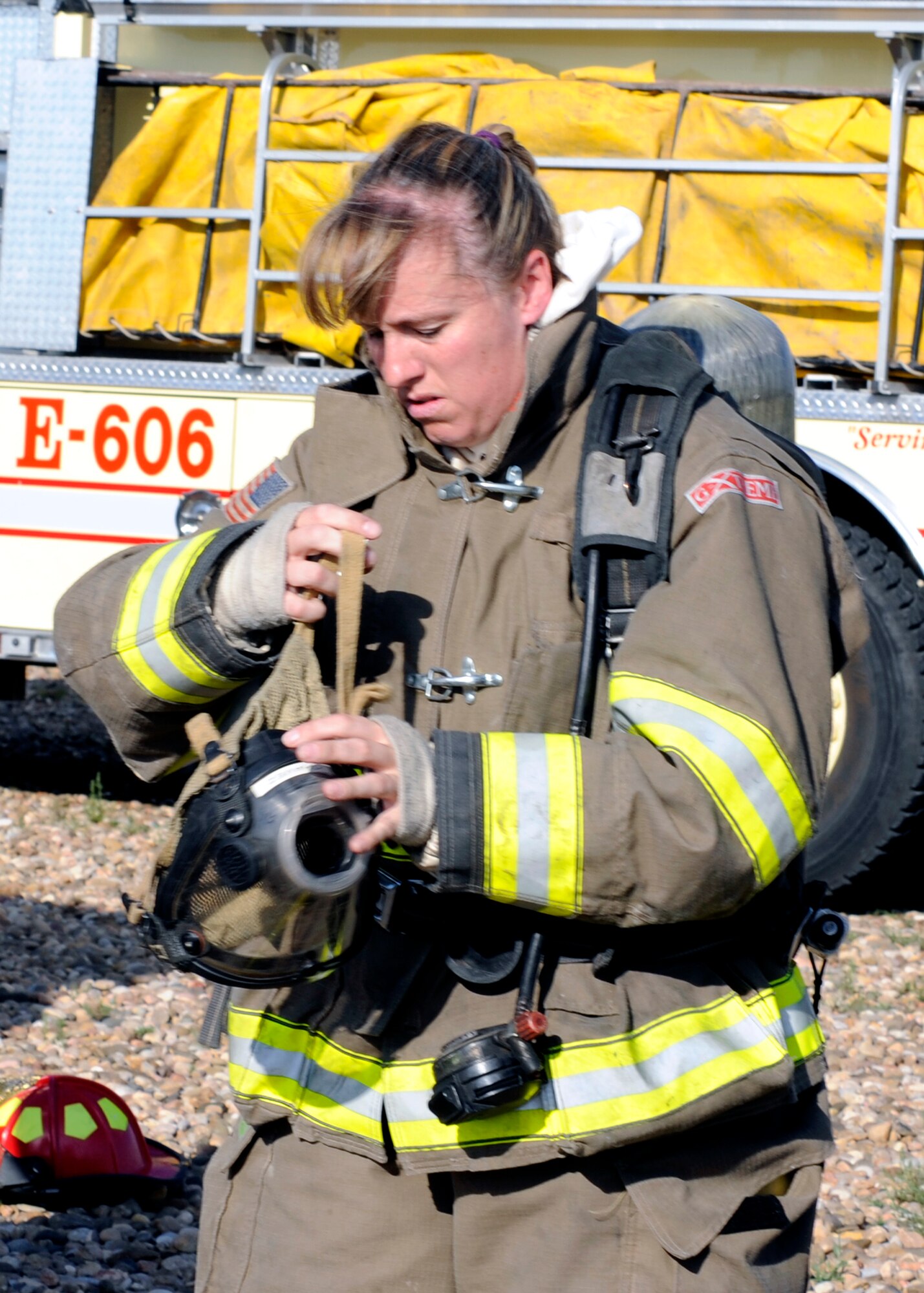 Cannon, Clovis firefighters team up for training > Cannon Air Force ...