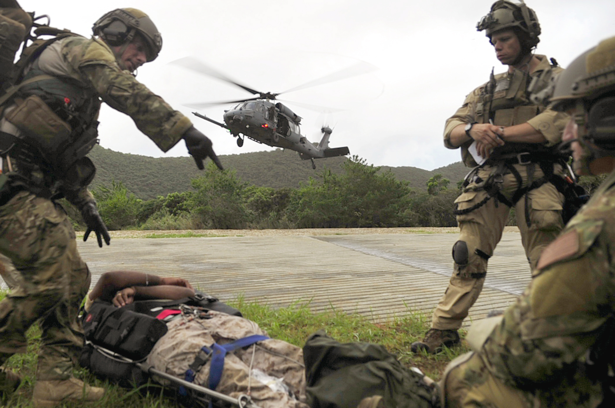Airmen learn essential skills during joint combat training exercise
