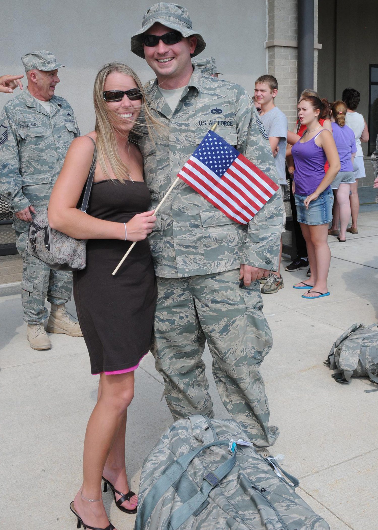 Airman reunites with wife after 60-day deployment > 512th Airlift Wing ...