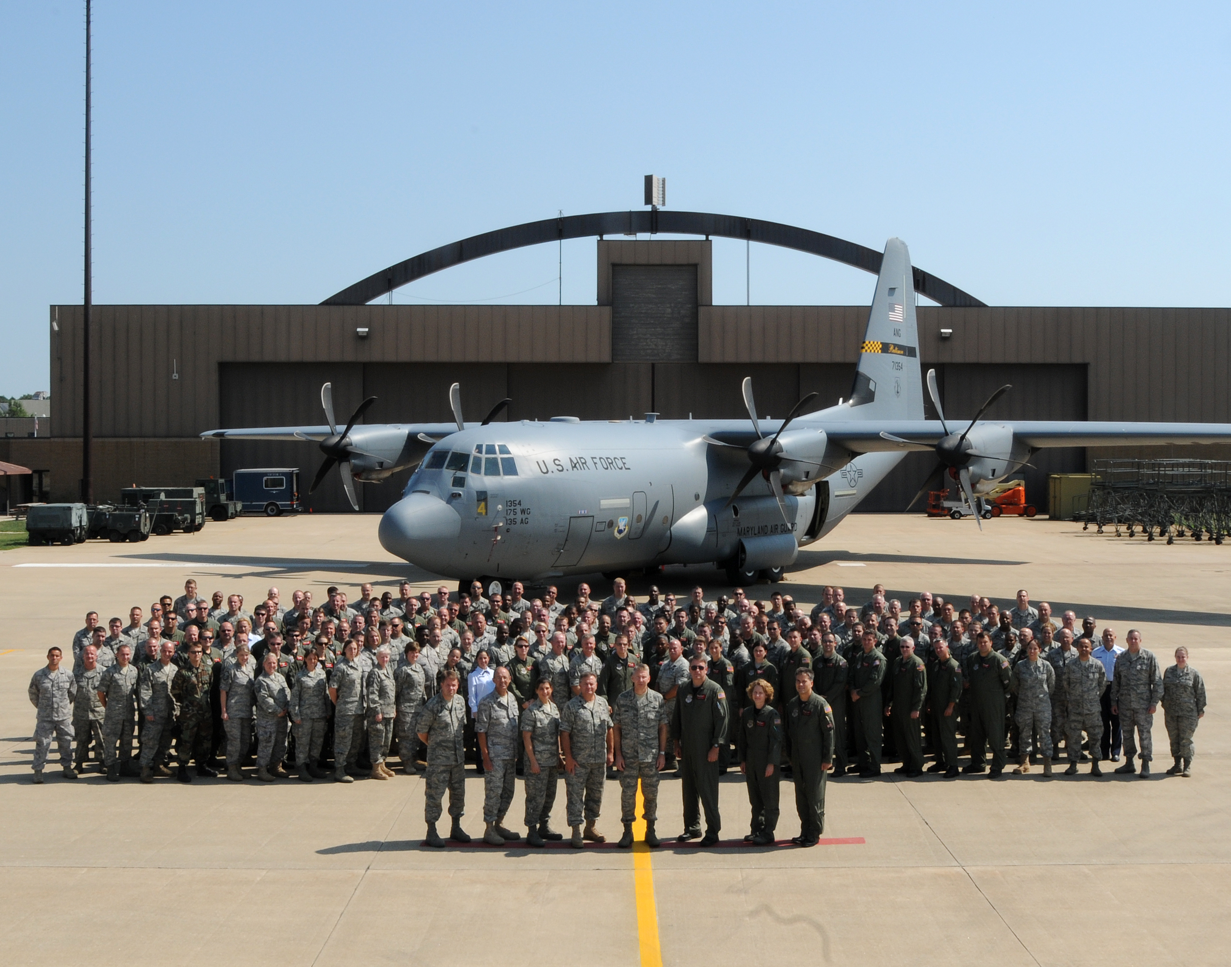 135th Operations Group Photograph
