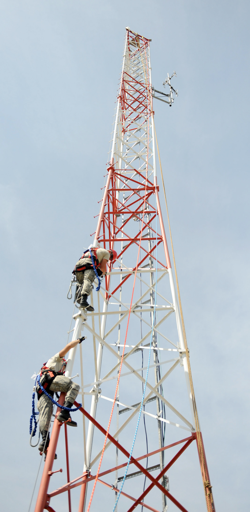 Upgrading communications tower