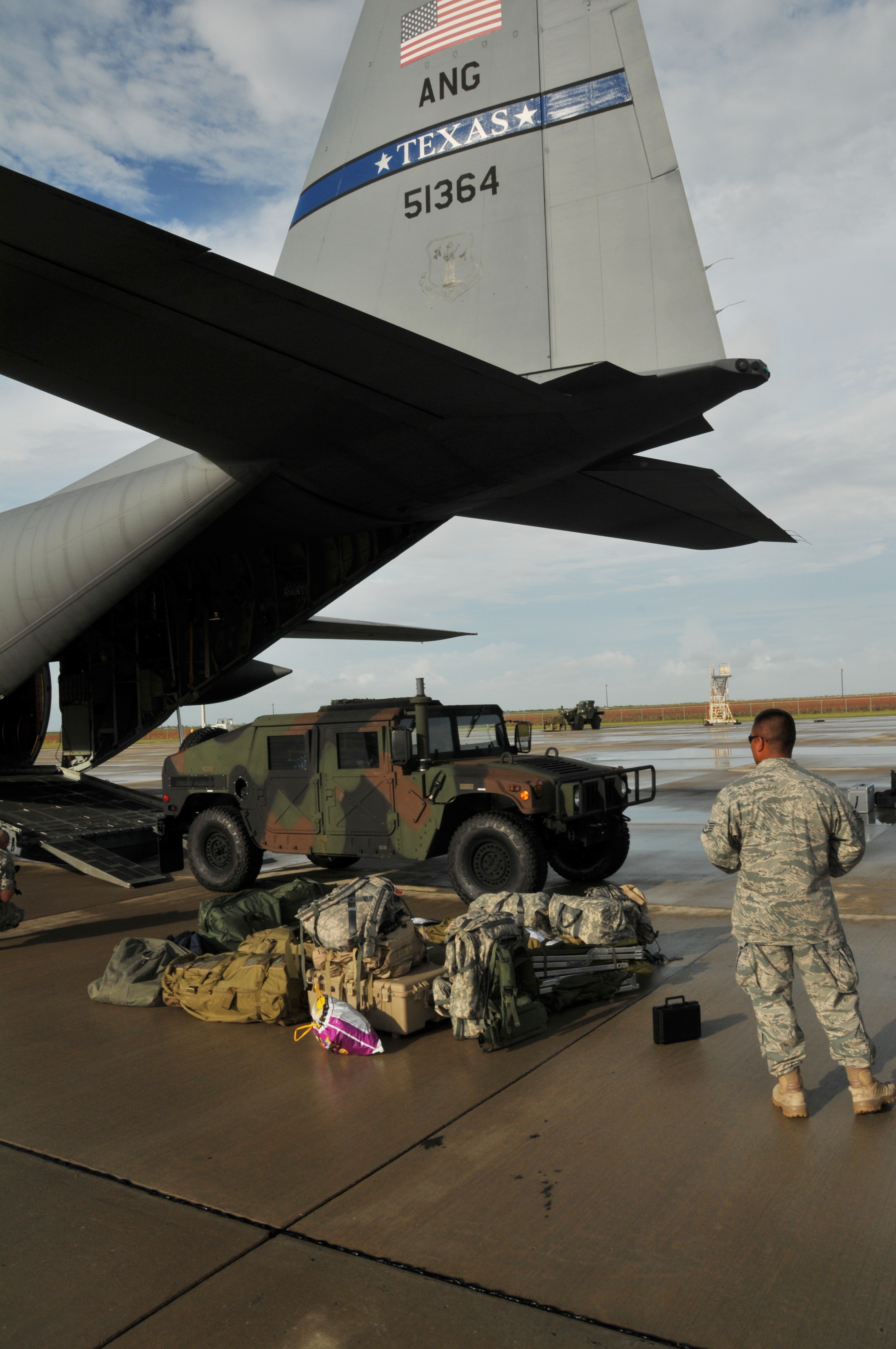 147th Reconnaissance Wing forward deploys for Hurricane Alex