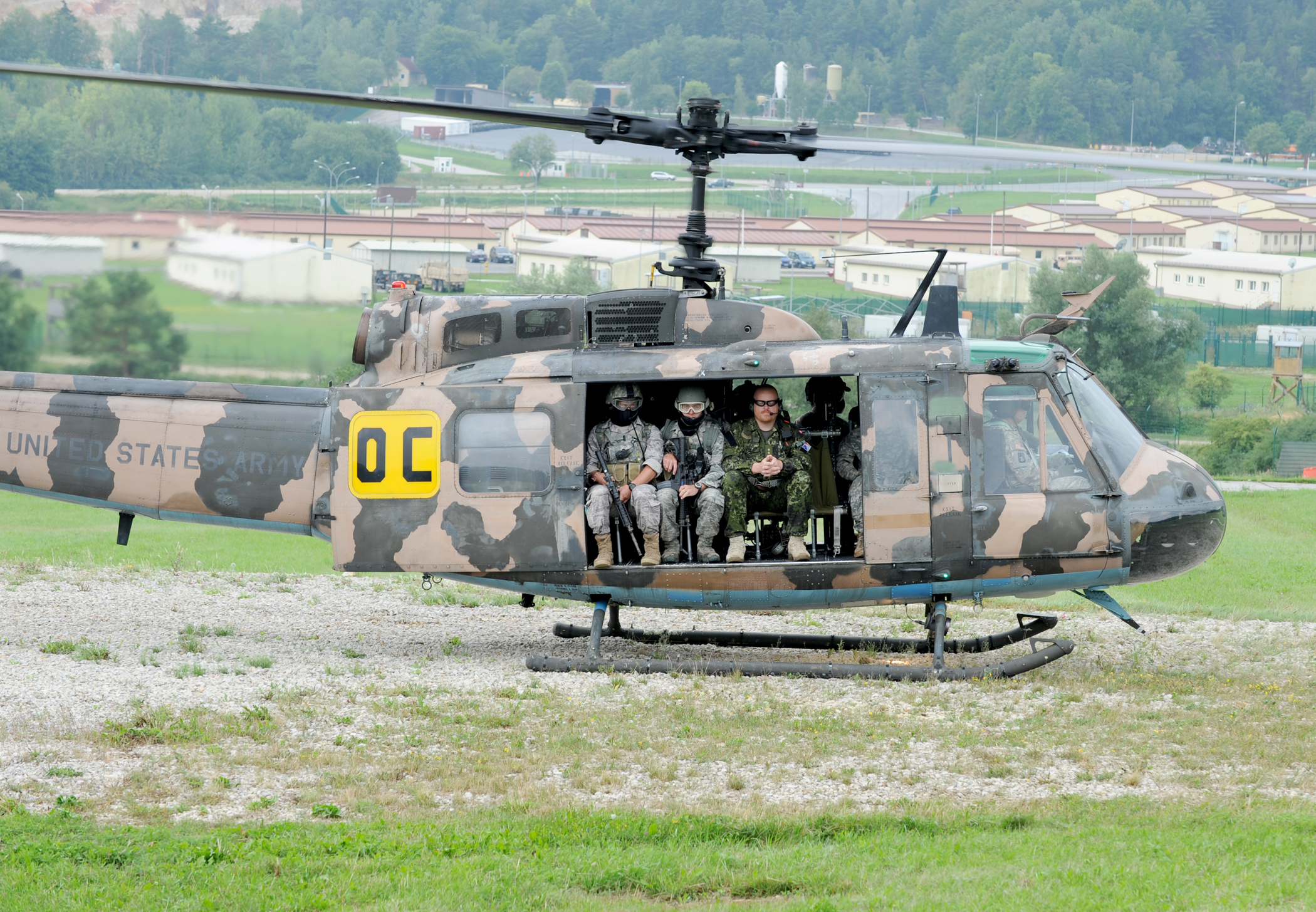 Close air support training