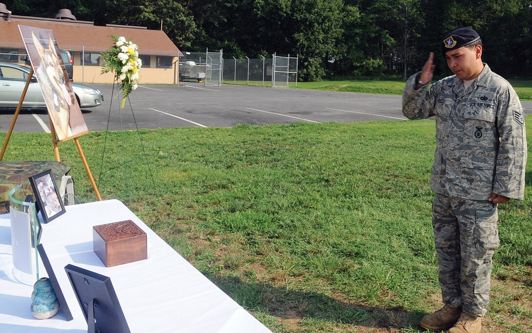 316 SFS remembers Military Working Dog