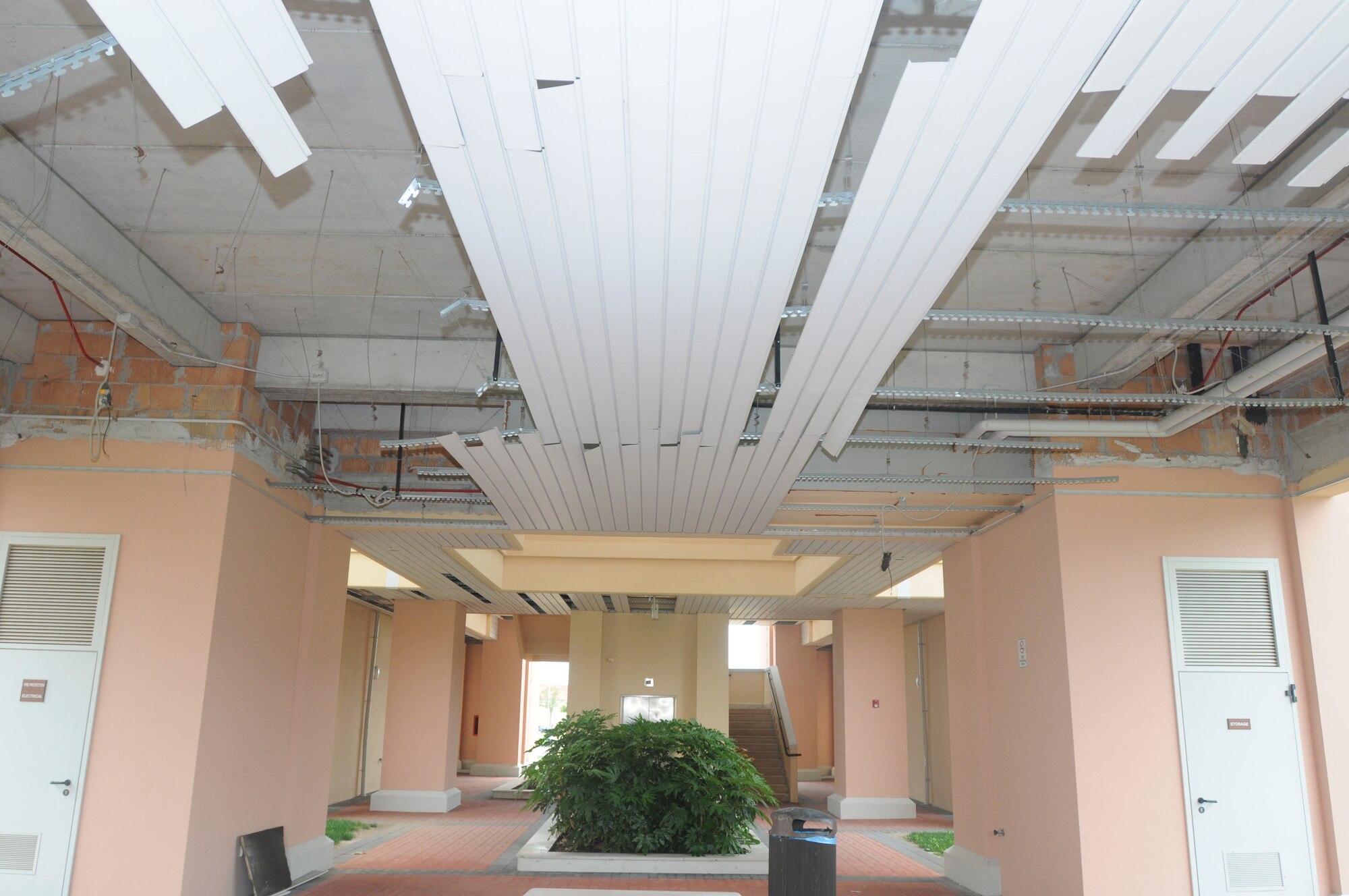 New ceilings improve dormitory structure > Aviano Air Base > News Display