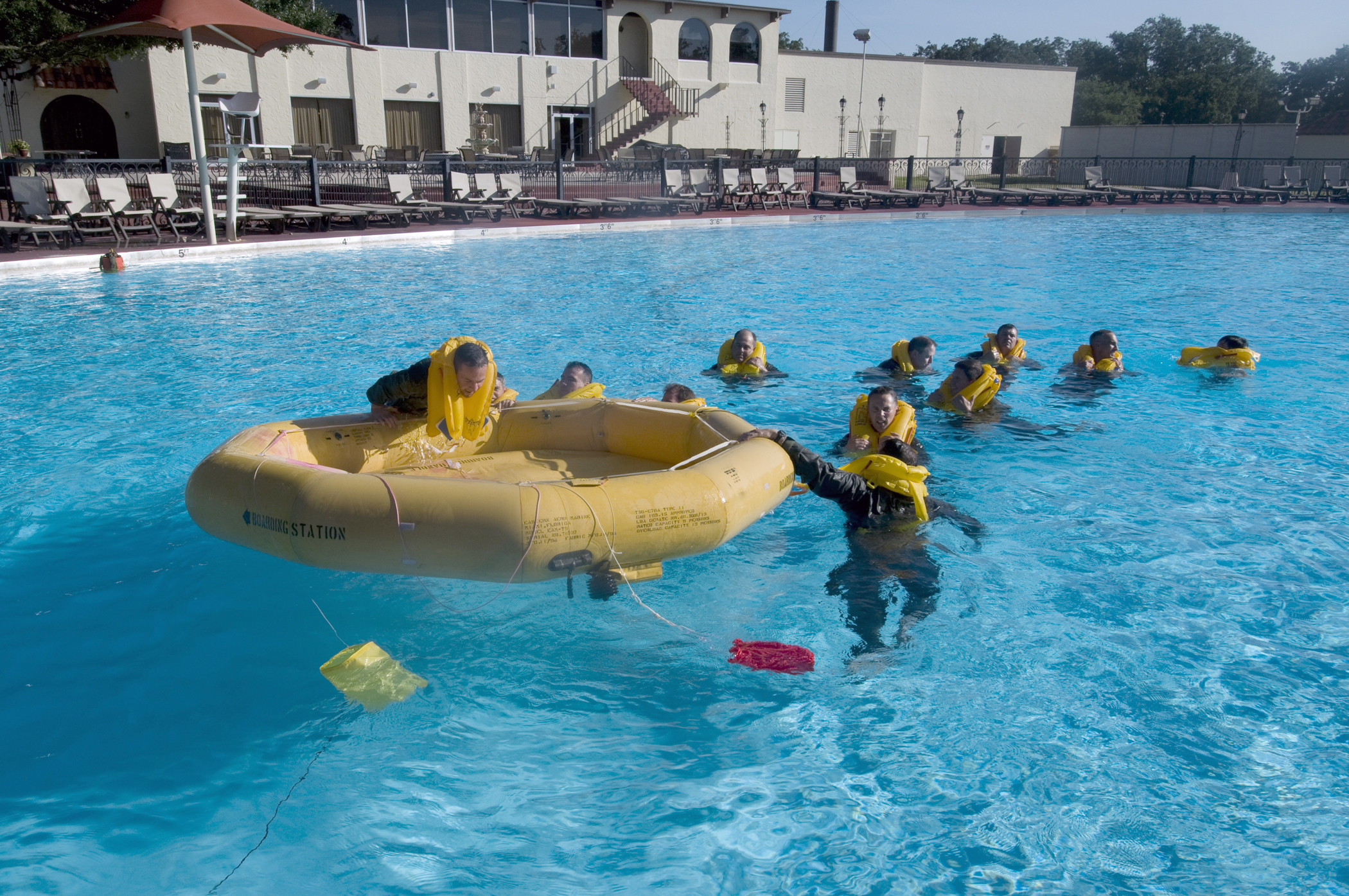 Water survival skills