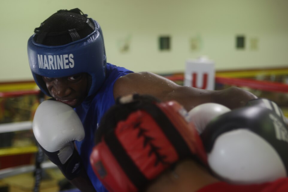 Gearing up for CISM, Marine boxer looks back at career > United States ...