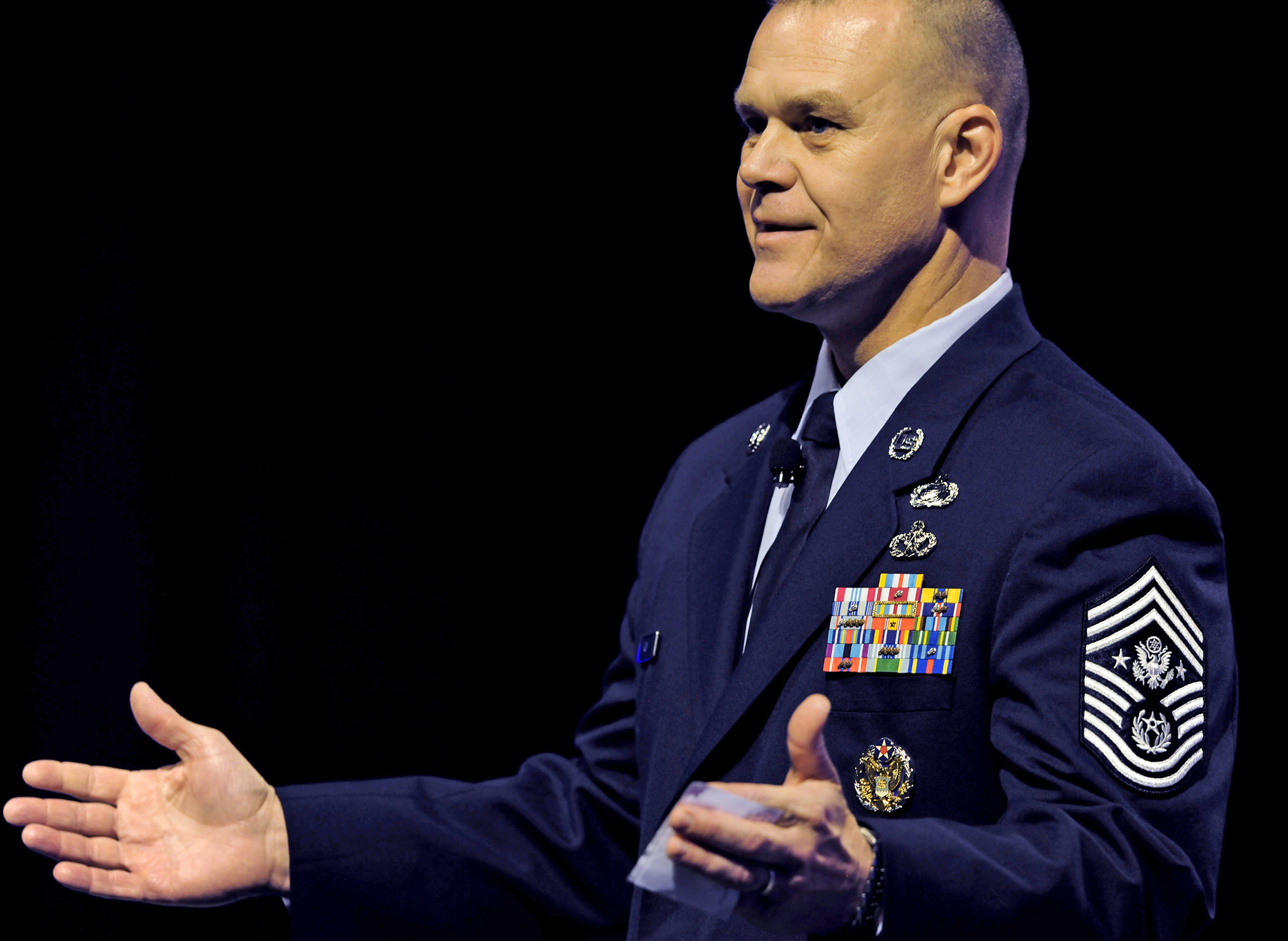 CMSAF shares perspective about readiness, development, resiliency