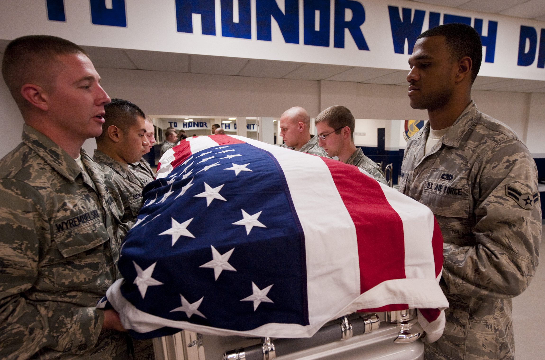 JBER Airman honored to play part in former senator's memorial > Joint ...