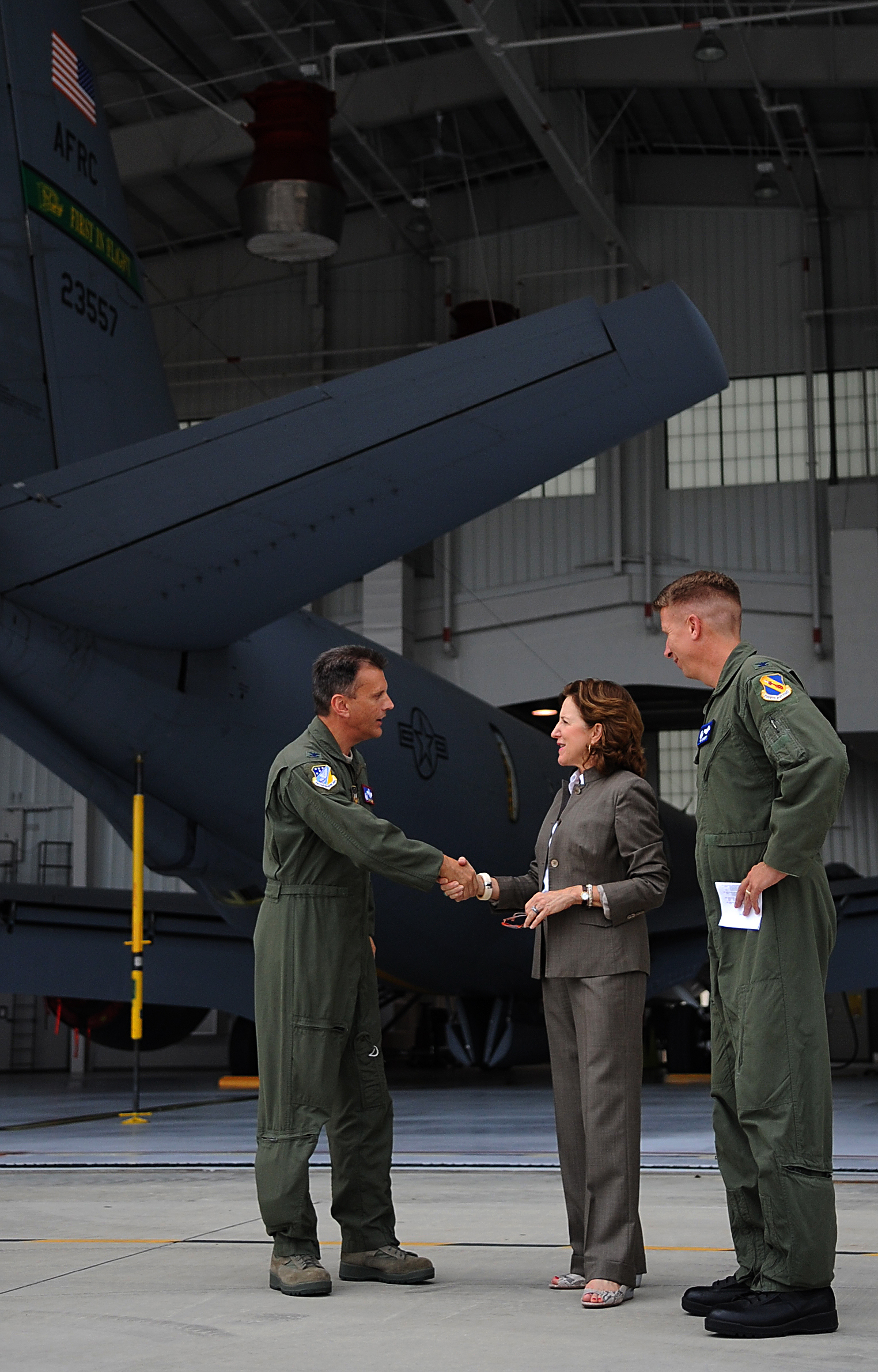 Senator Hagan visits SJ AFB