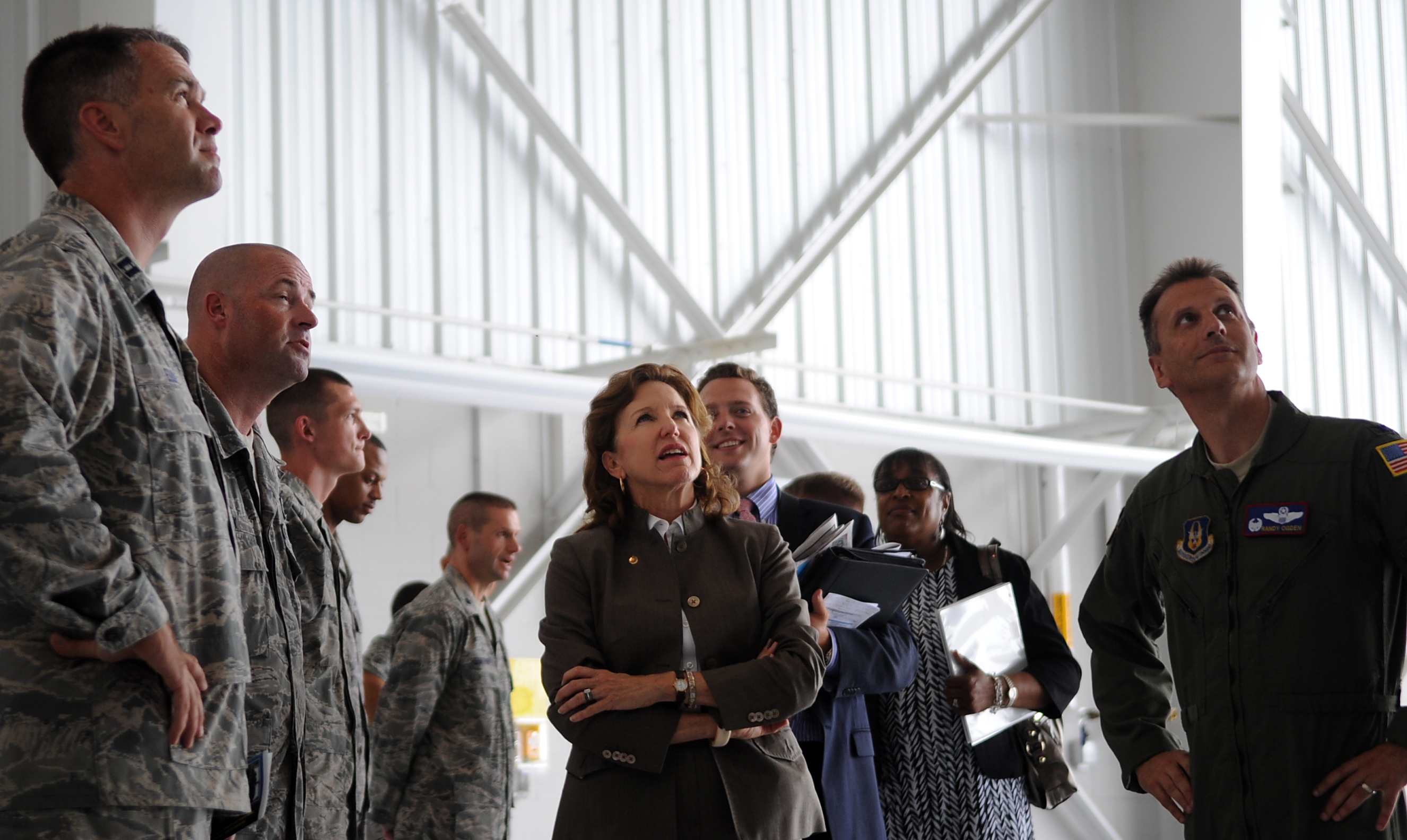 Senator Hagan visits SJ AFB