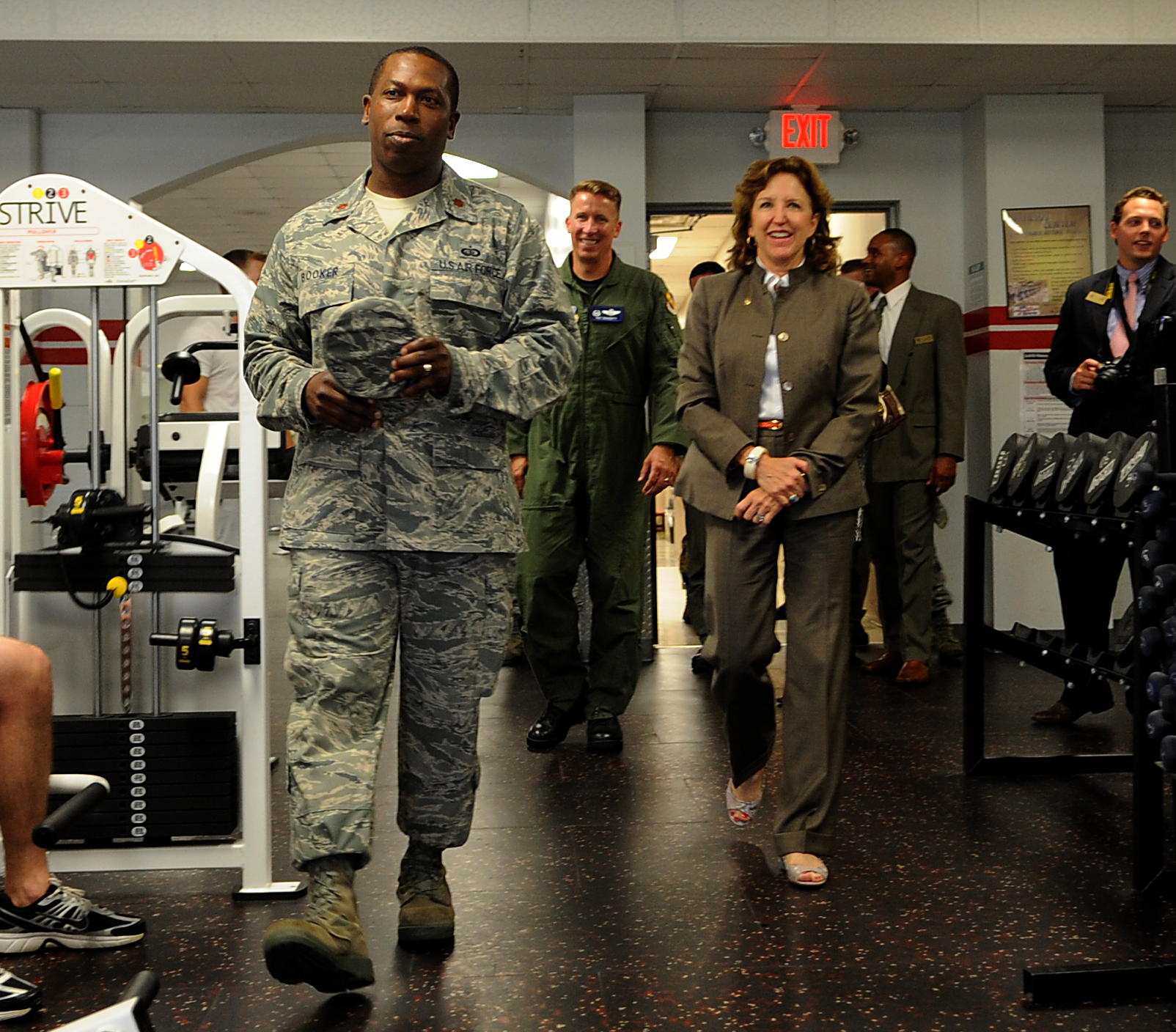 Senator Hagan visits SJ AFB
