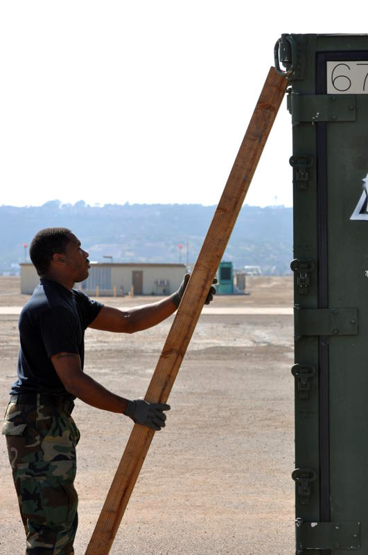 Naval affairs, Base moves Navy SEAL cargo during off-site training ...