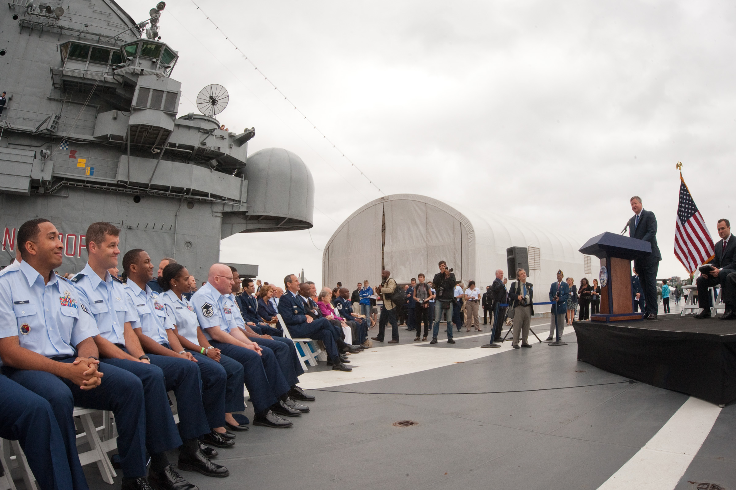 Air Force Week New York City Proclamation Ceremony