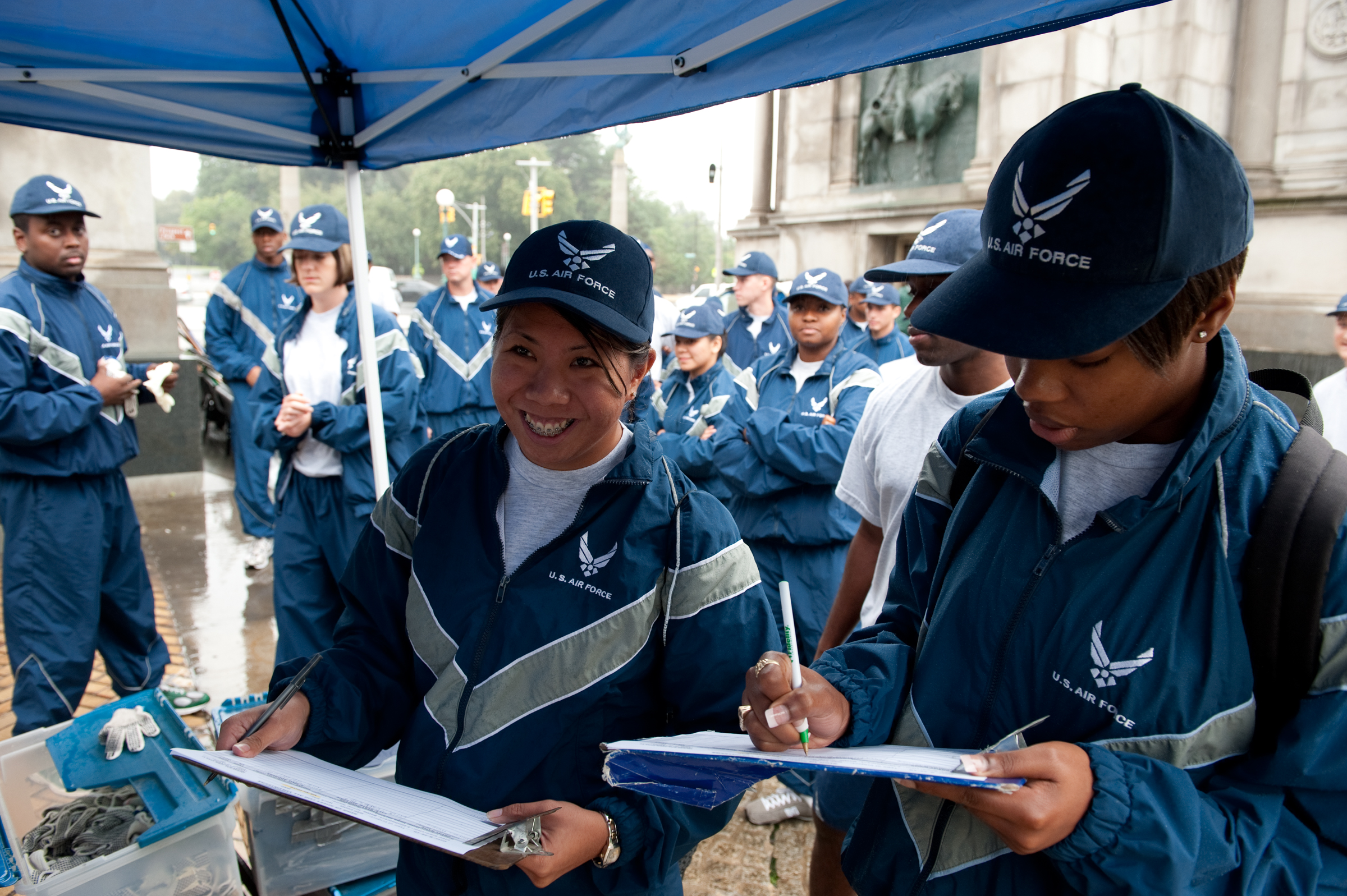 Air Force Week - Volunteer Day