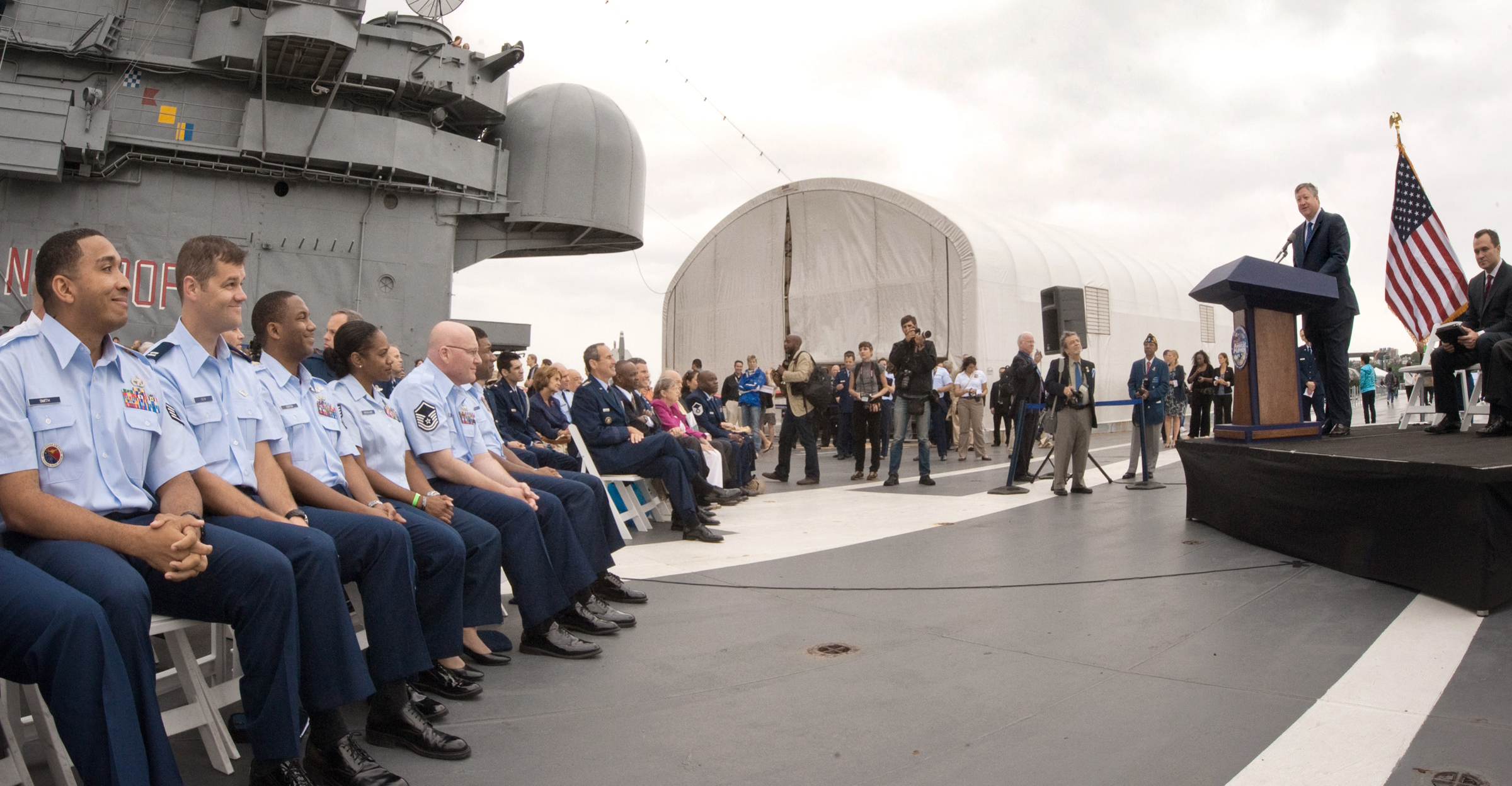 SecAF speaks at AF Week New York City