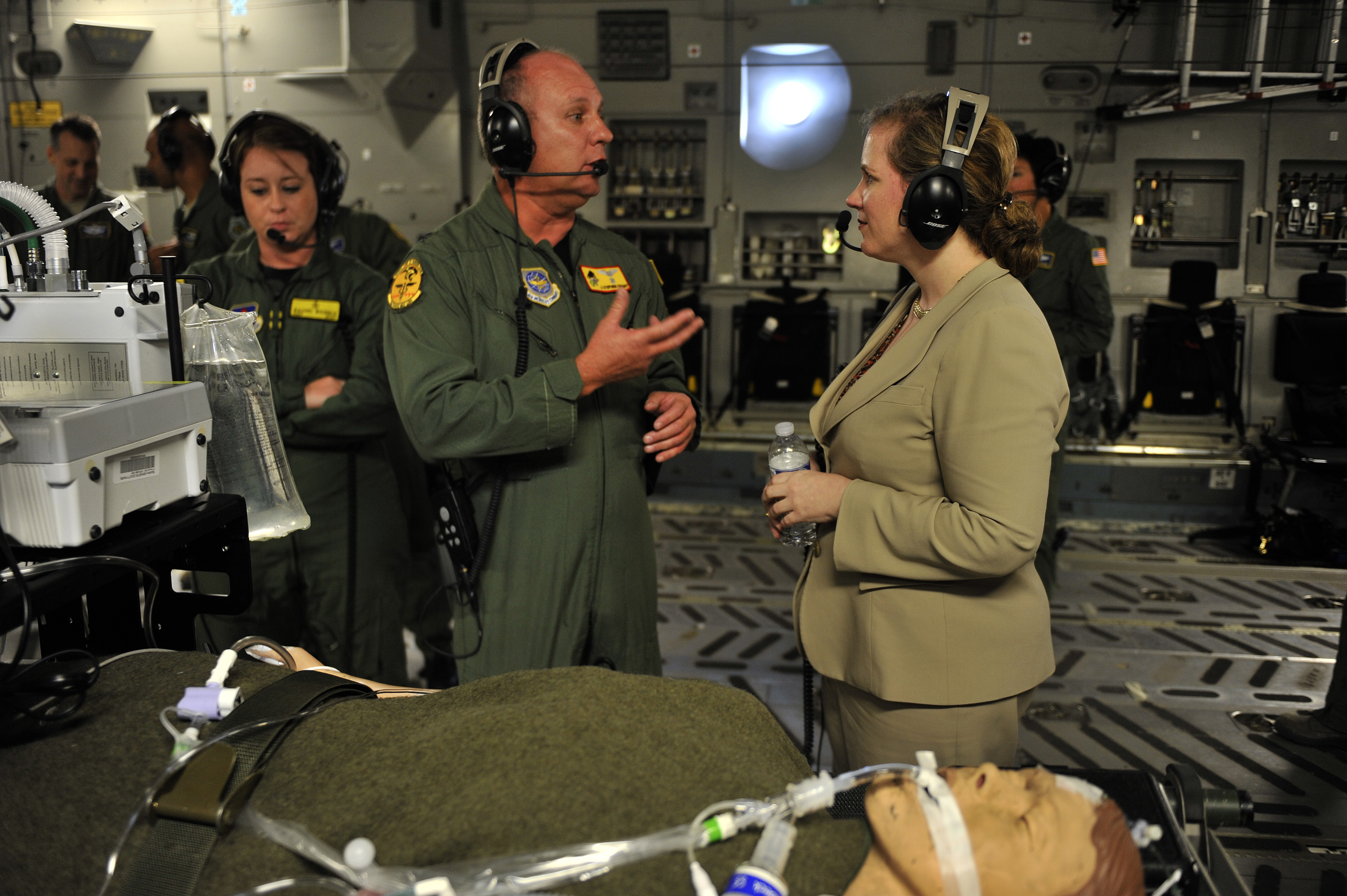 Under Secretary of the Air Force visits AMC, discusses fuel efficiency ...