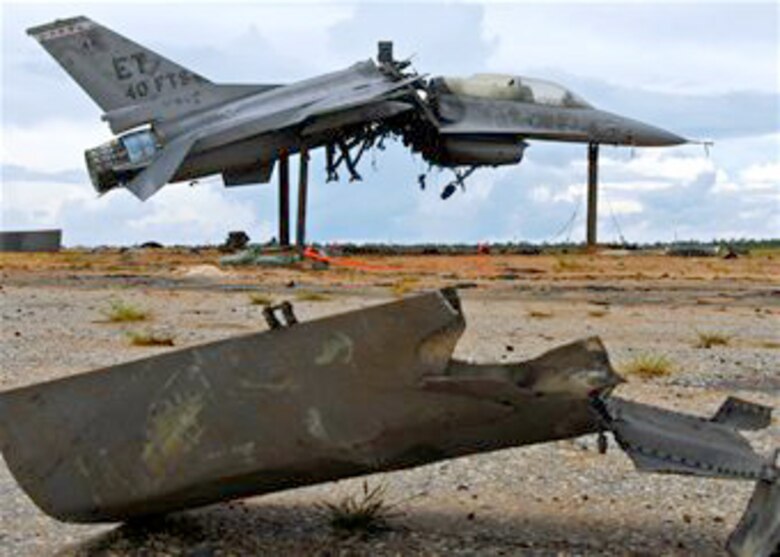 Destructive F-16 test makes strides toward new drone's development > U ...