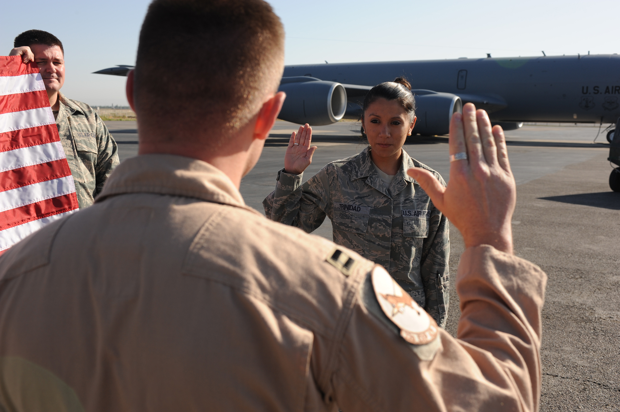 A first reenlistment > McConnell Air Force Base > News