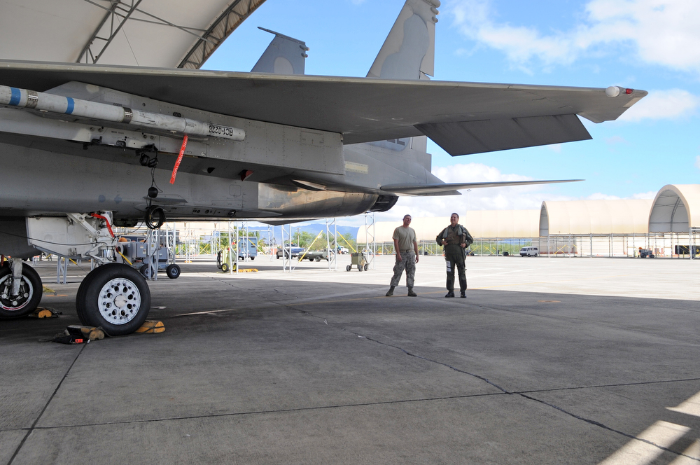 Eagles soar for last time at Hickam > Air Force > Article Display