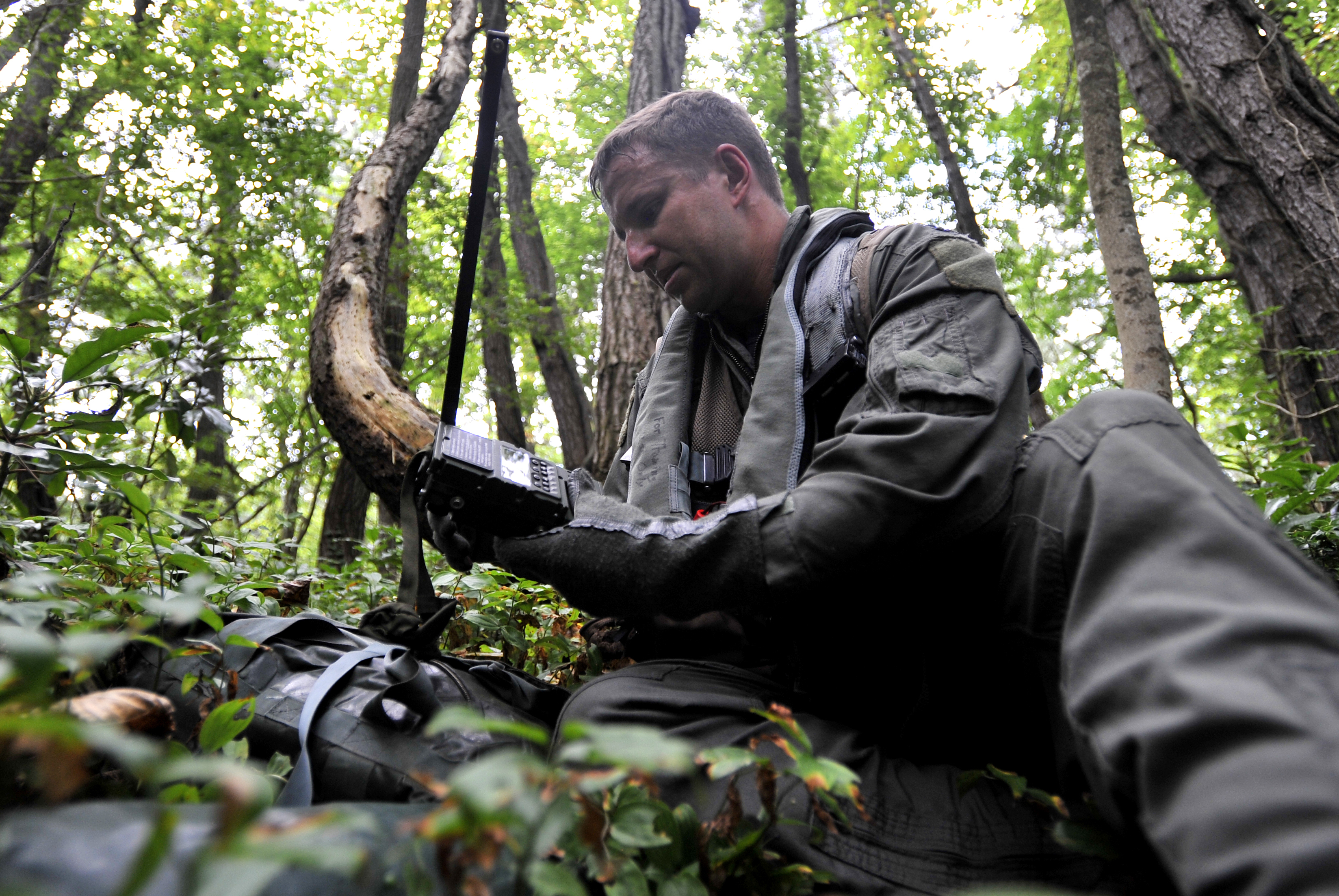 13th FS pilots get reacquainted with survival training