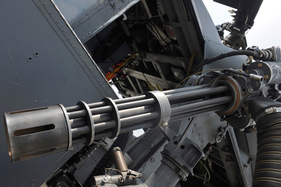 HH-60G munitions training