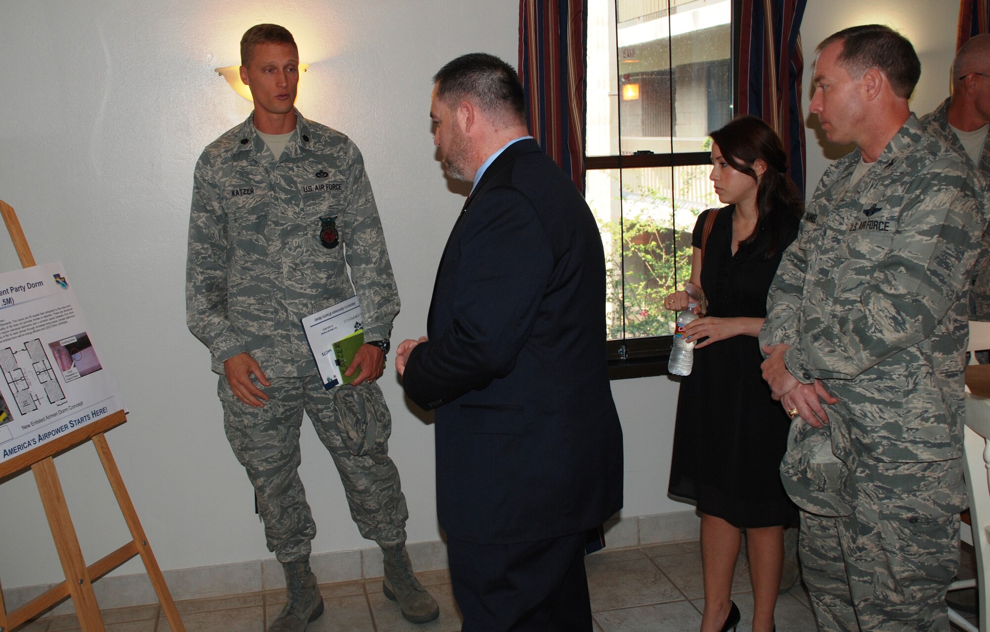 Congressman's staffer visits Laughlin > Laughlin Air Force Base > Display