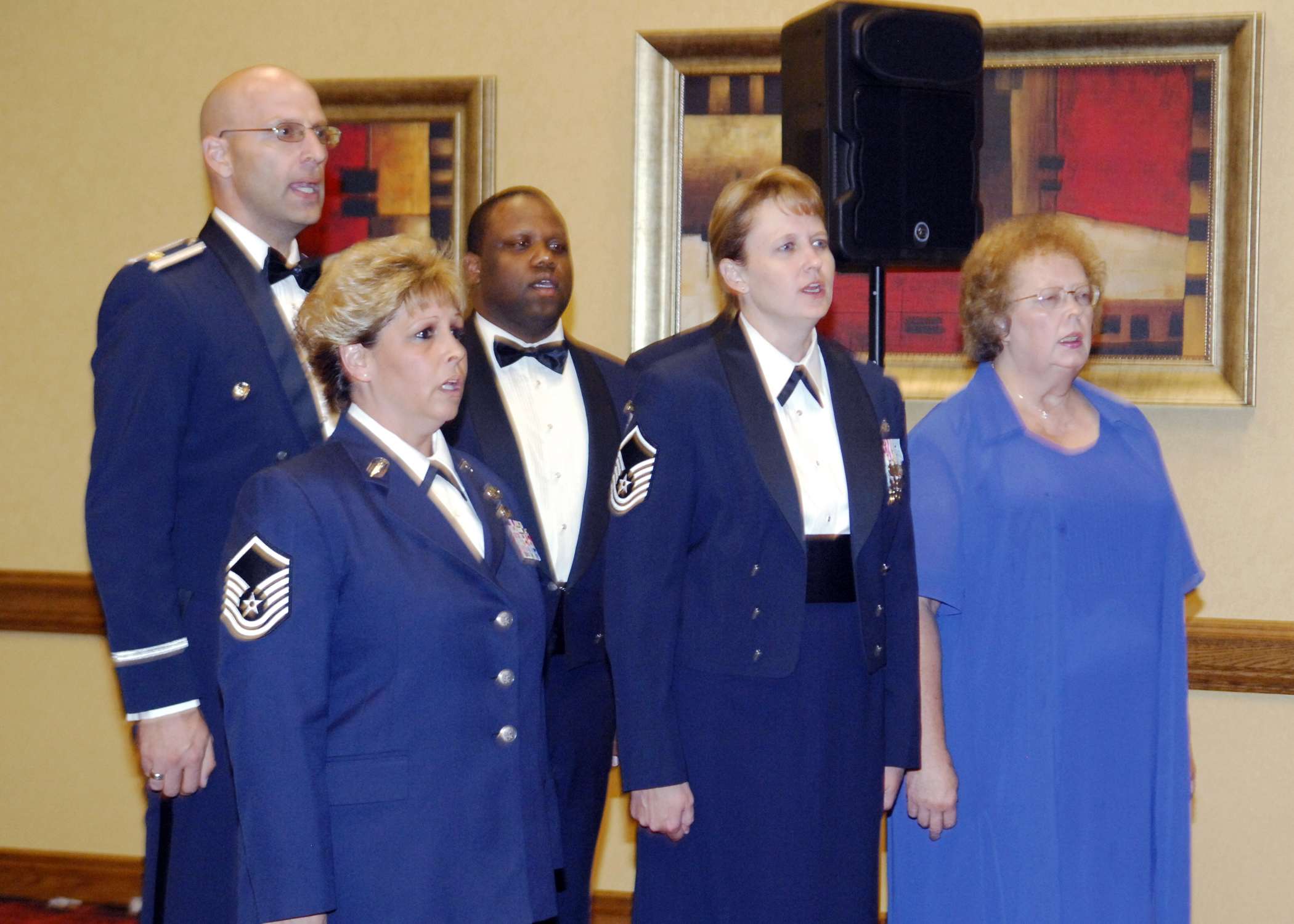Buckley holds Senior NCO Induction Ceremony