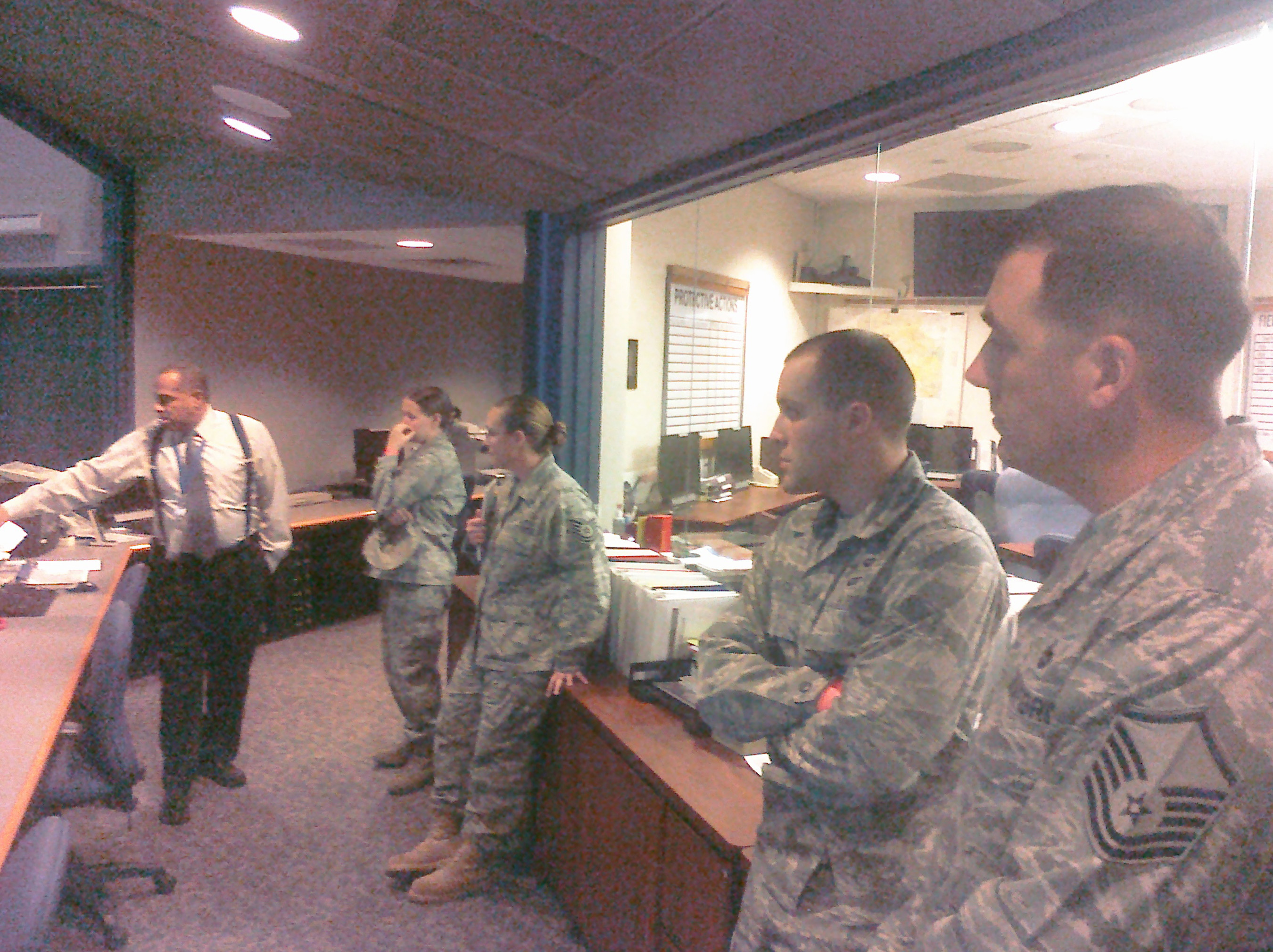 Delaware Emergency Operations Center tour > Dover Air Force Base > News