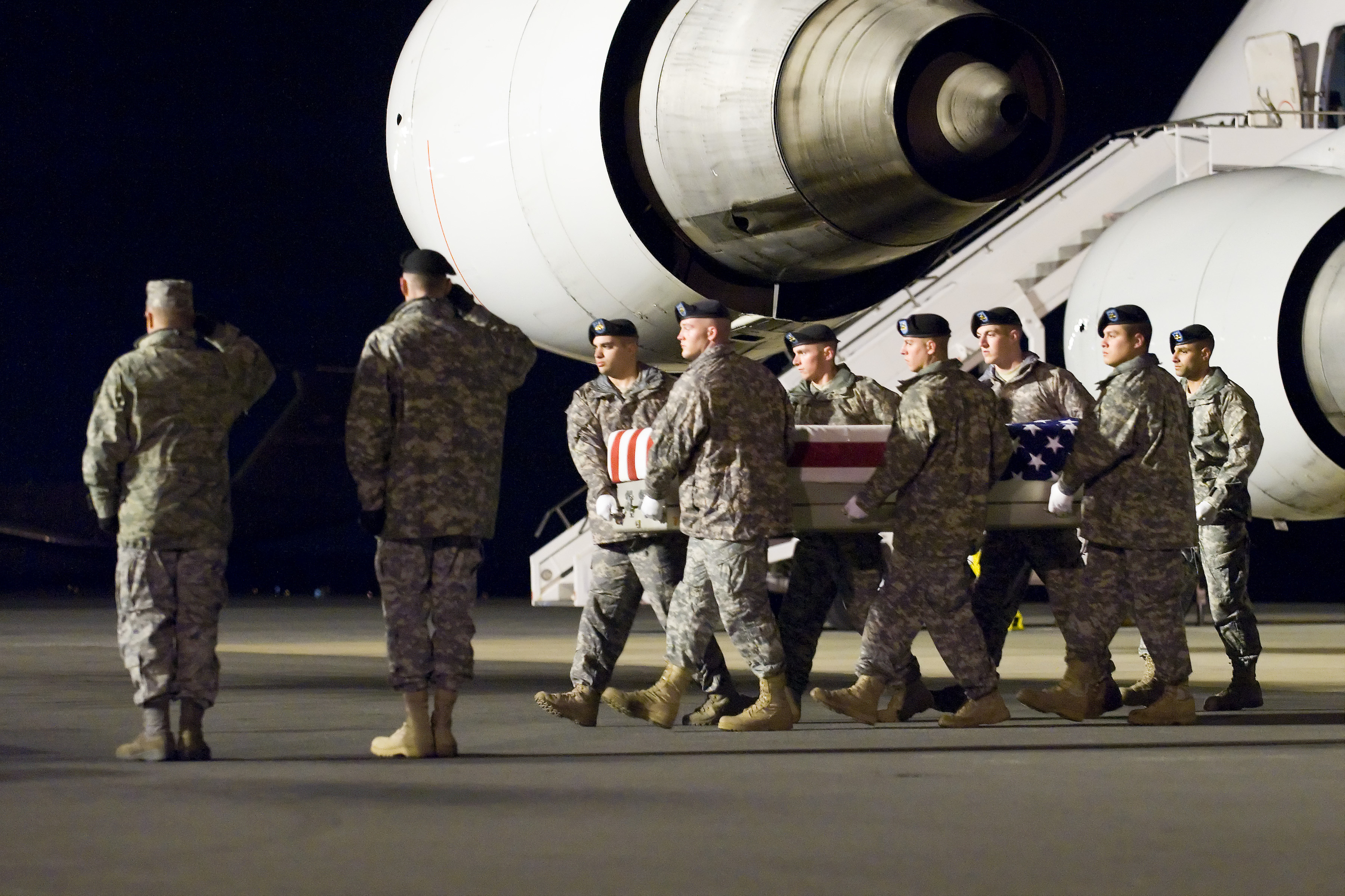 Dignified Transfer at Dover AFB