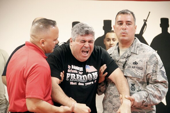 Security Forces Conduct Taser Training Homestead Air Reserve Base