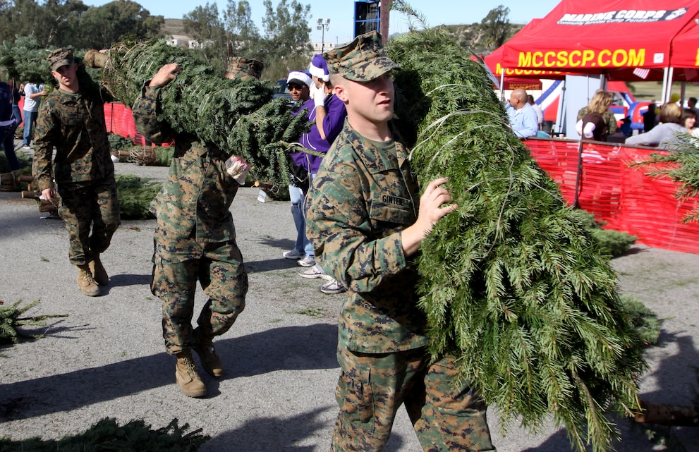 Trees for Troops delivers Christmas spirit to Pendleton families ...