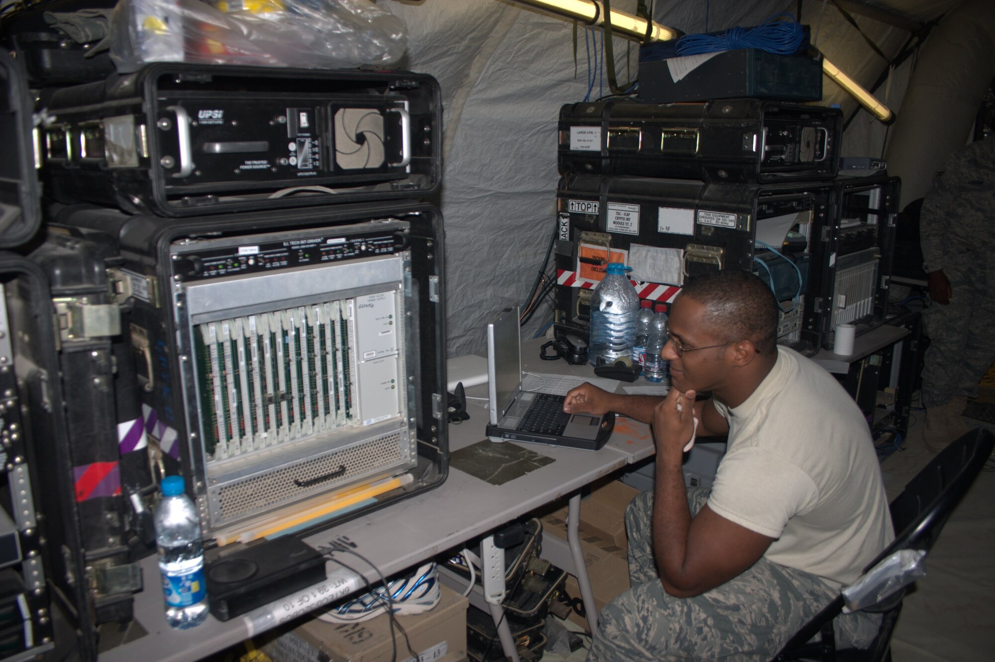 Wired in the desert > Tinker Air Force Base > Article Display