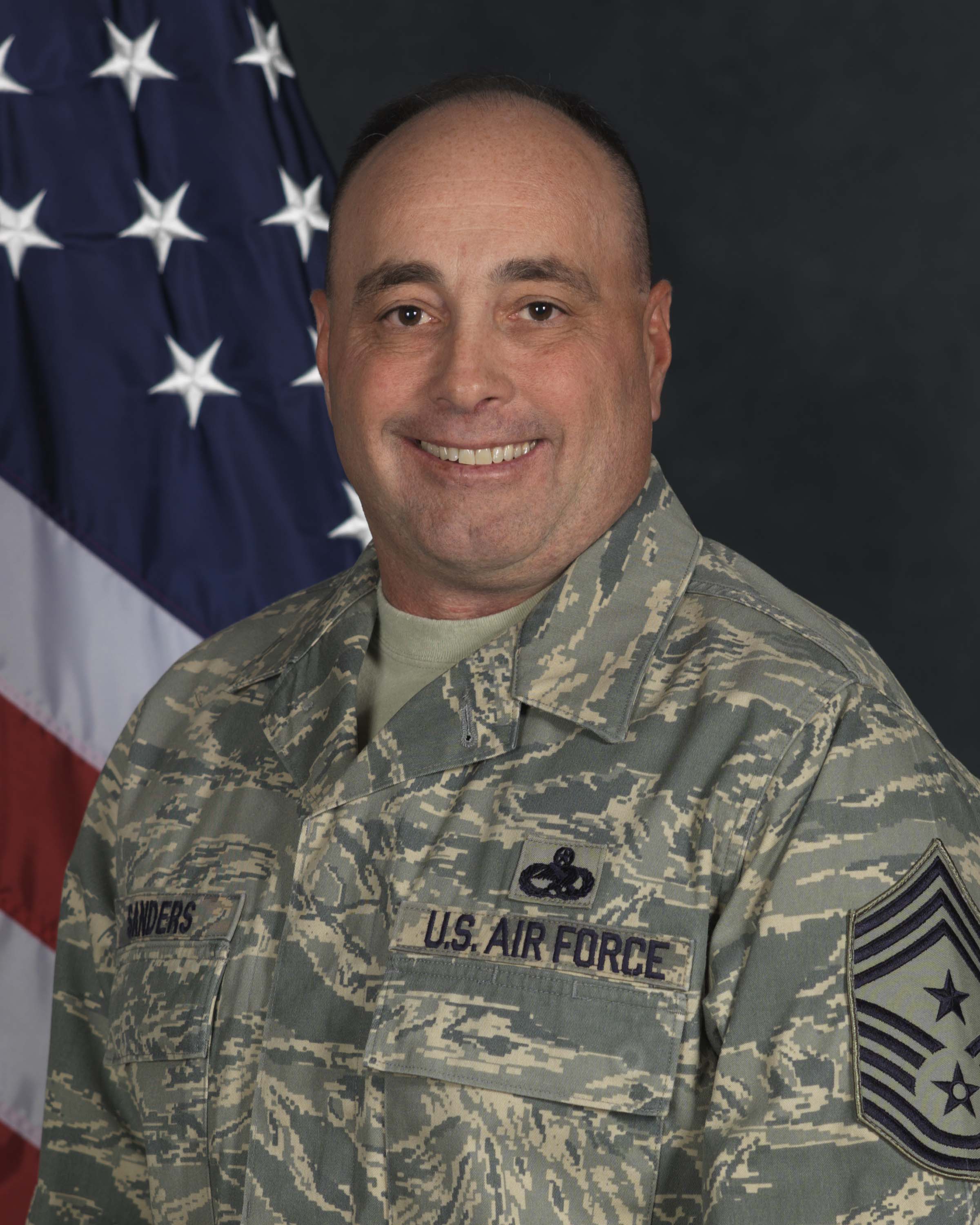 Chief Master Sgt. James Sanders