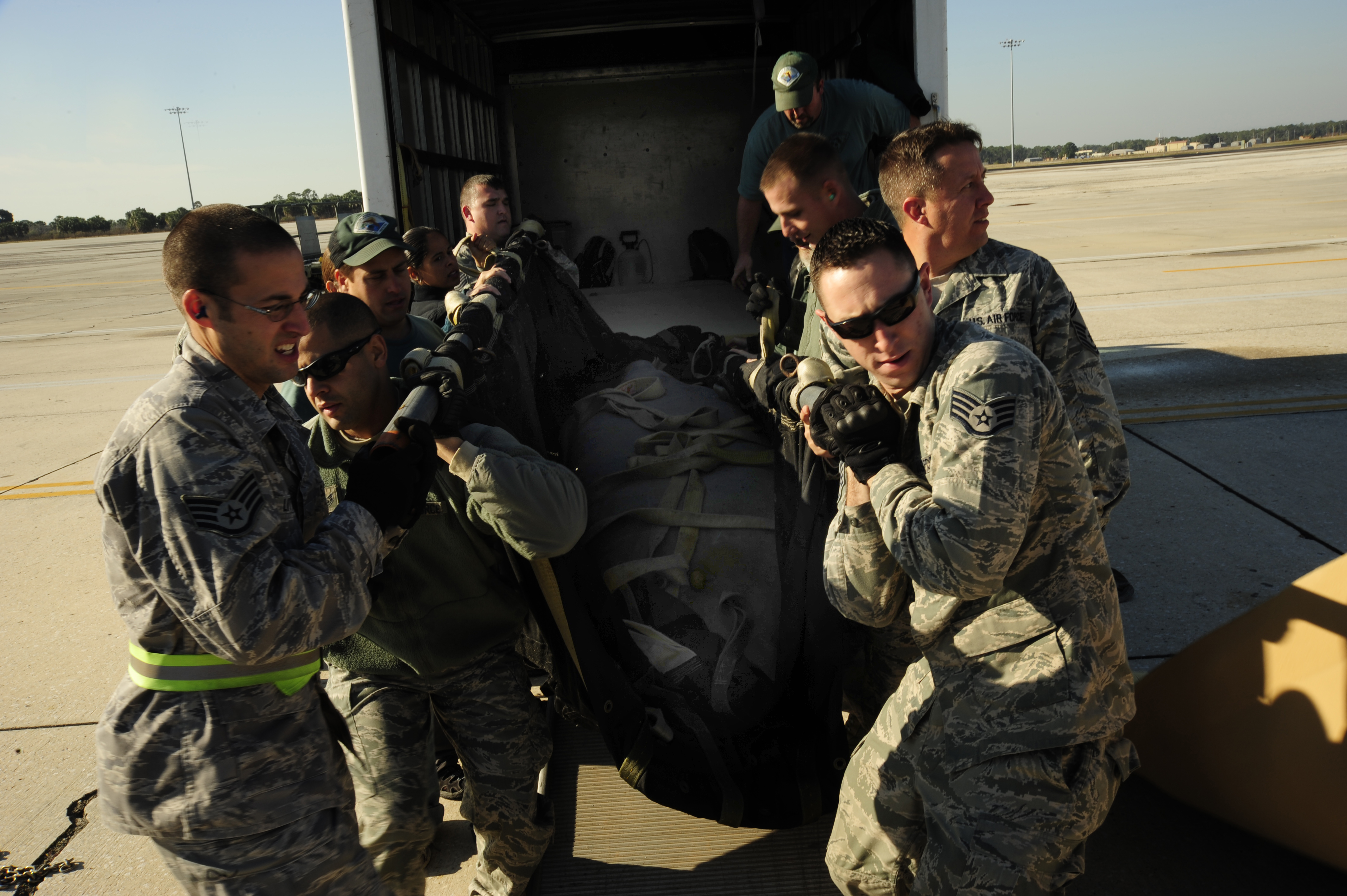Manatee catches Air Force flight to Puerto Rico > Air Force > Article ...