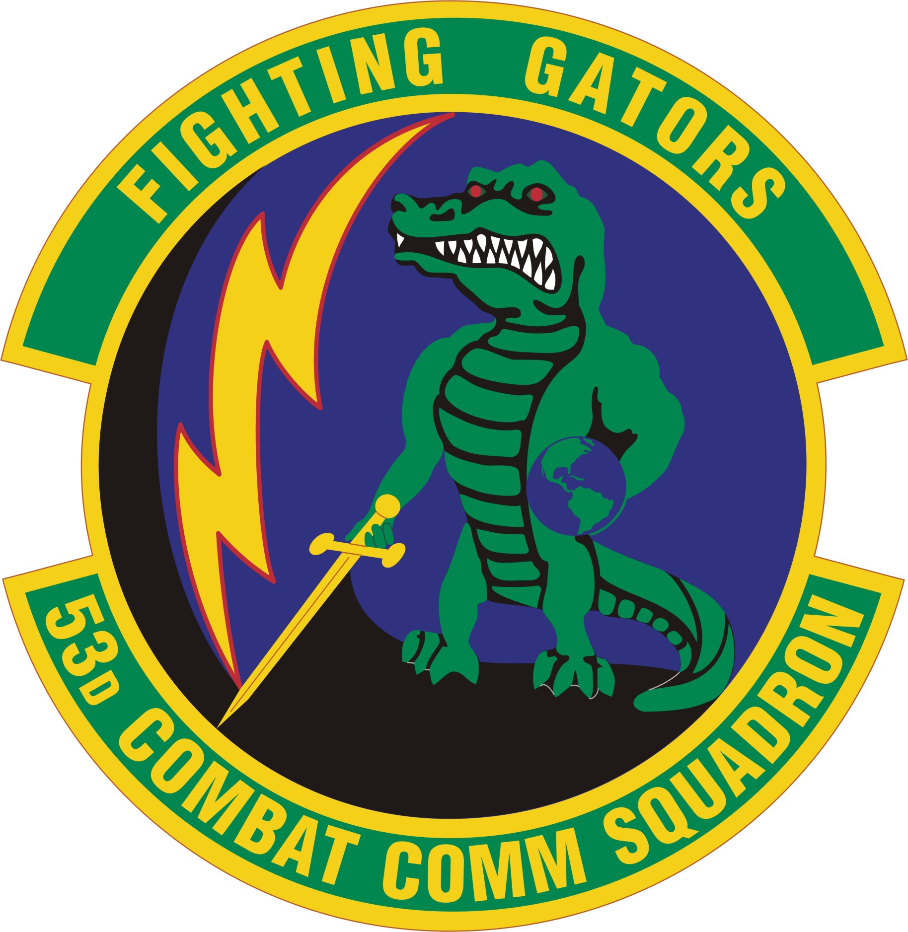 53 Combat Communications Squadron Emblem