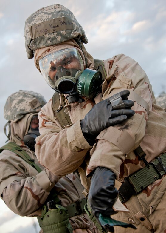 Inside the suit: Airmen train, experience life in chemical gear > Eglin ...