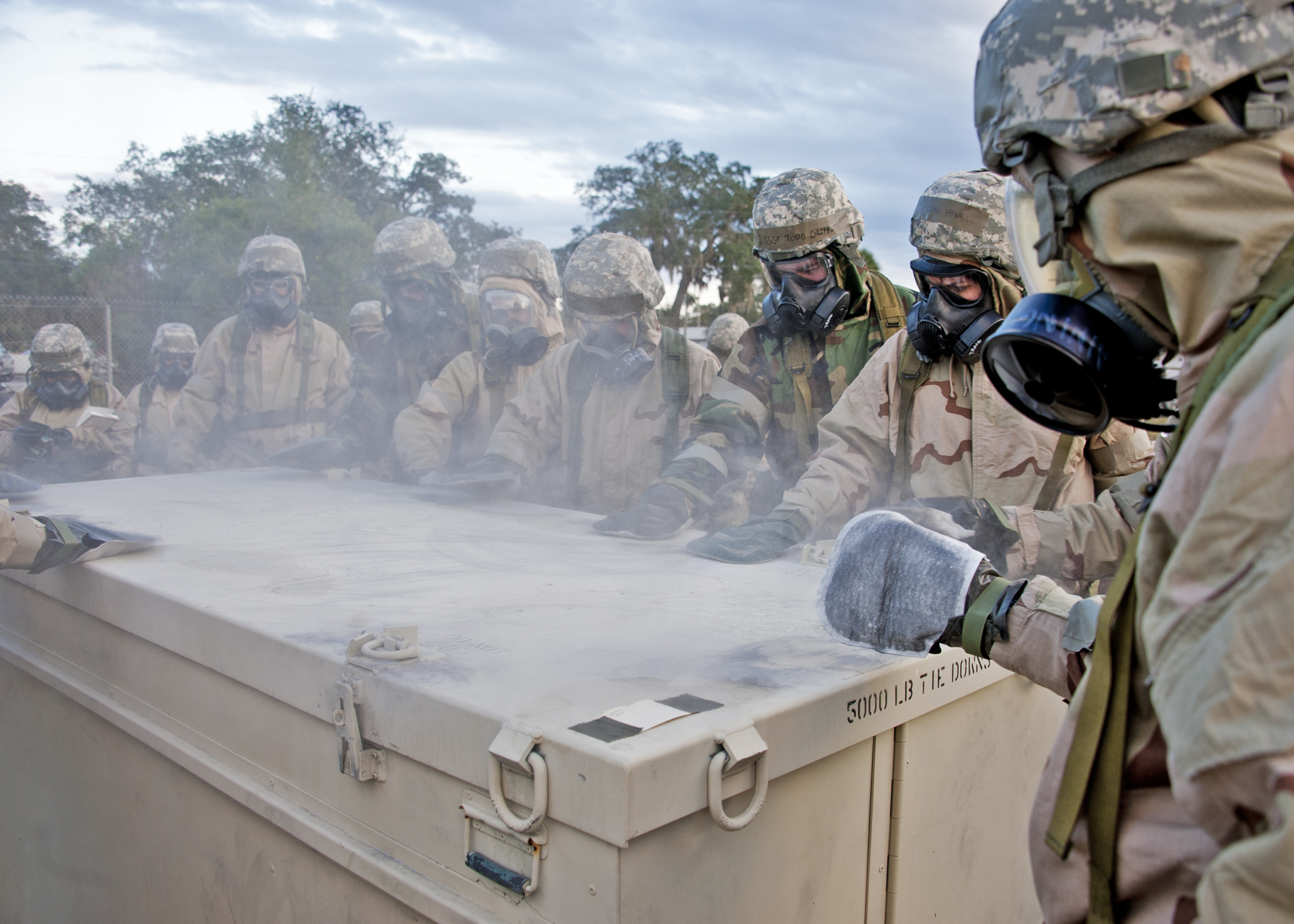 Inside the suit: Airmen train, experience life in chemical gear > Eglin ...