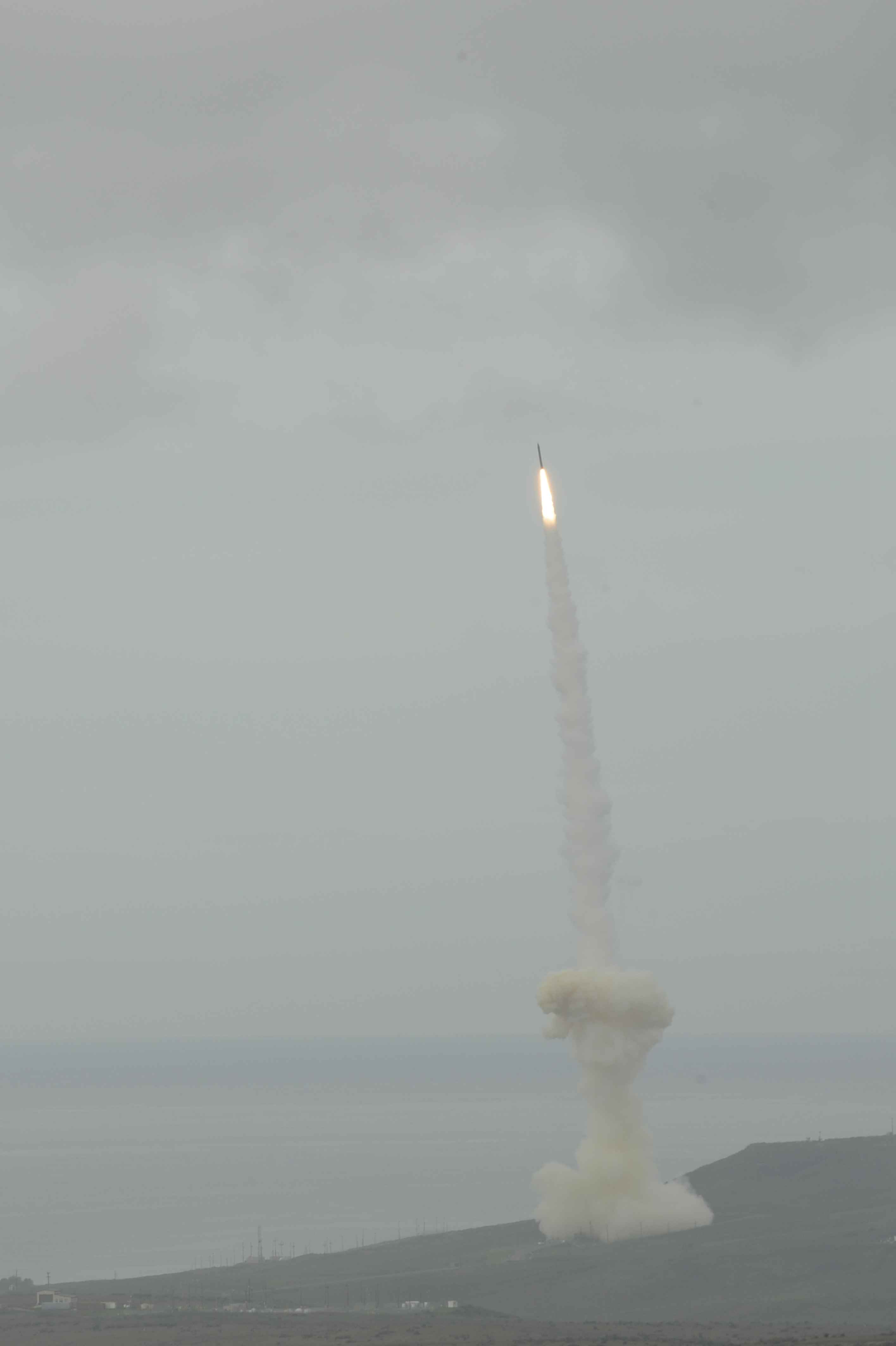 Vandenberg launches ground-based interceptor