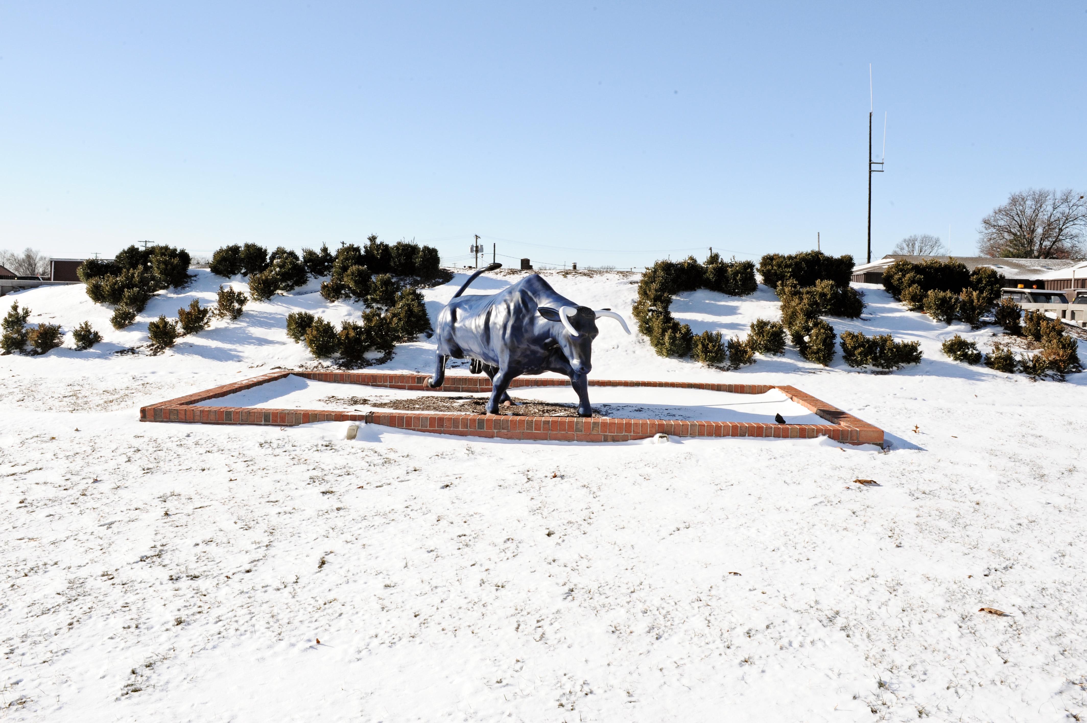 Scott receives first snow fall of winter season