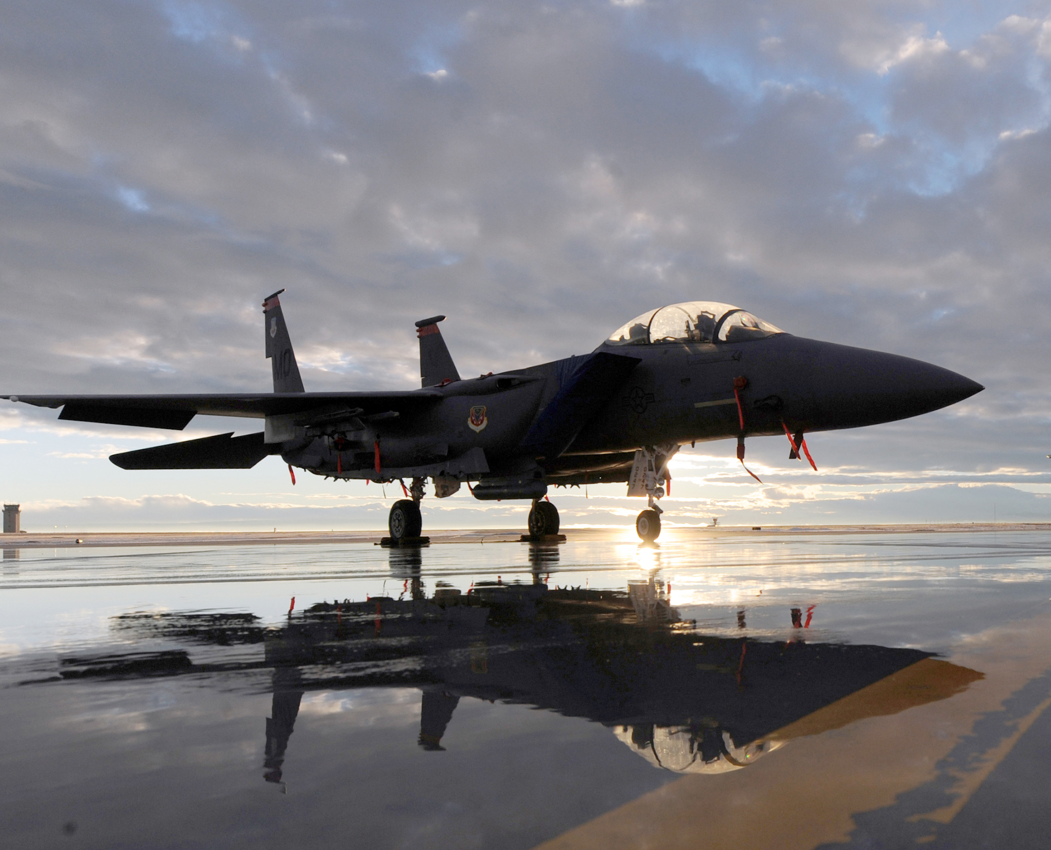 F-15s with an eagle eye