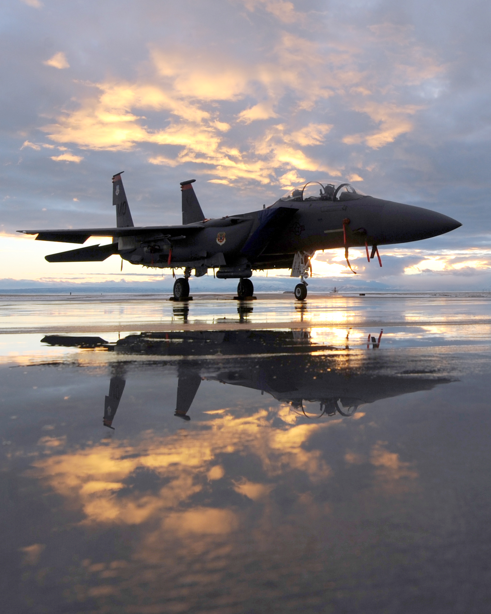 F-15s with an eagle eye