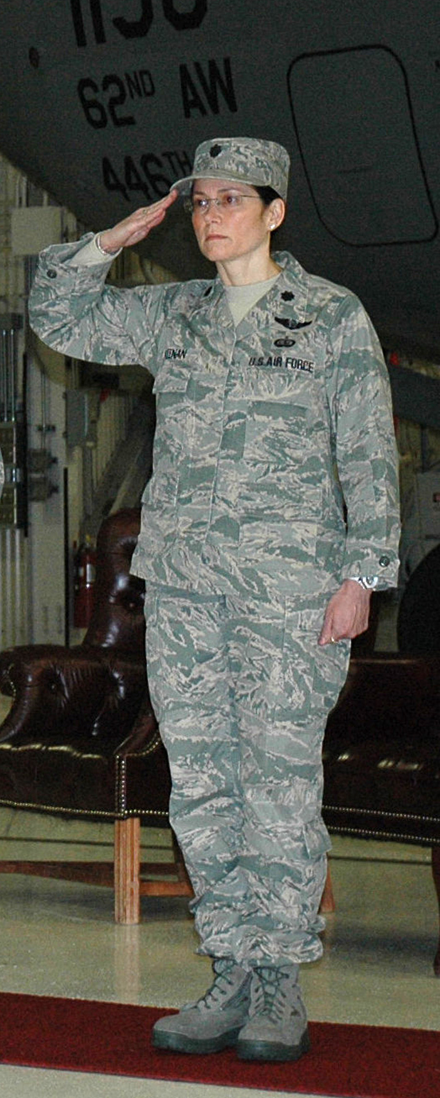 Force support squadron officer best in field for 4th Air Force > 446th ...