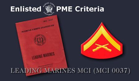 MarineNet takes over Leading Marines MCI > Marine Corps Base Camp ...