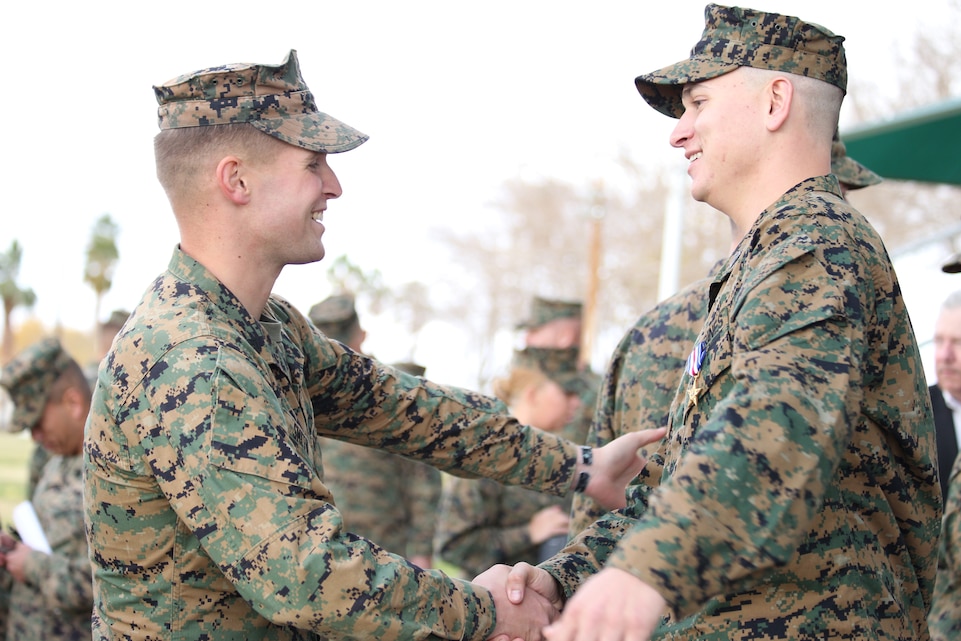 Former Combat Center Marine awarded Silver Star > United States Marine ...