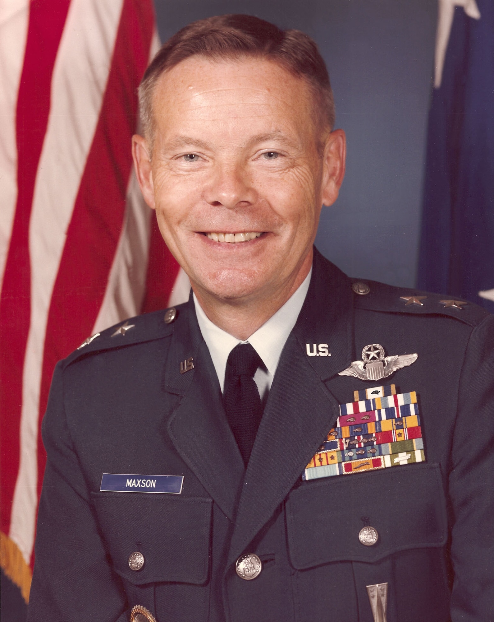 MAJOR GENERAL WILLIAM B. MAXSON > Air Force > Biography Display