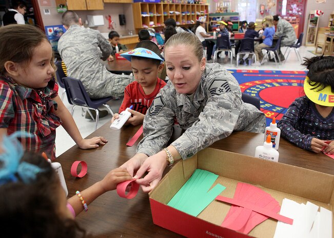 Airmen adopt area school classrooms