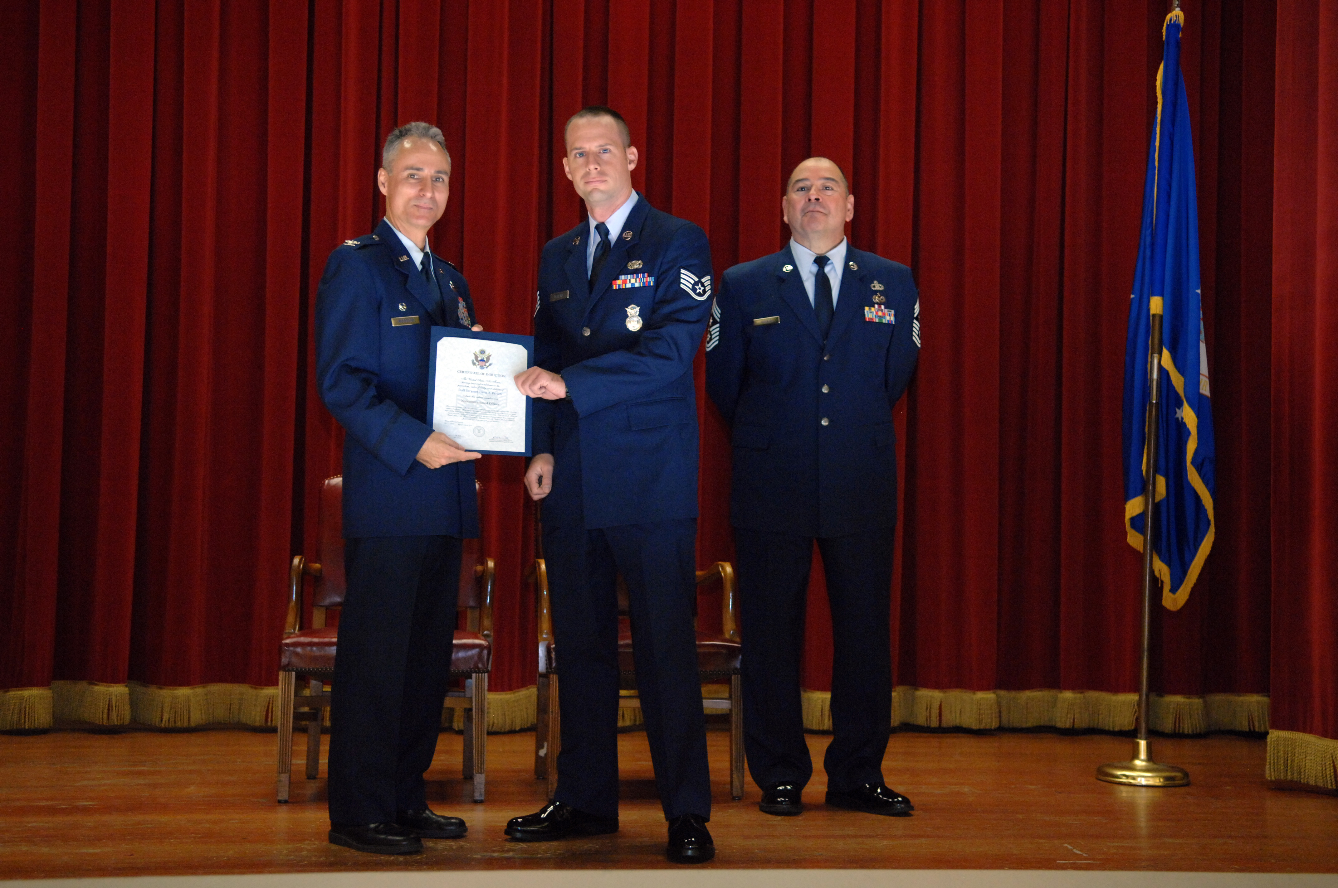 NCO and SNCO Induction Ceremony