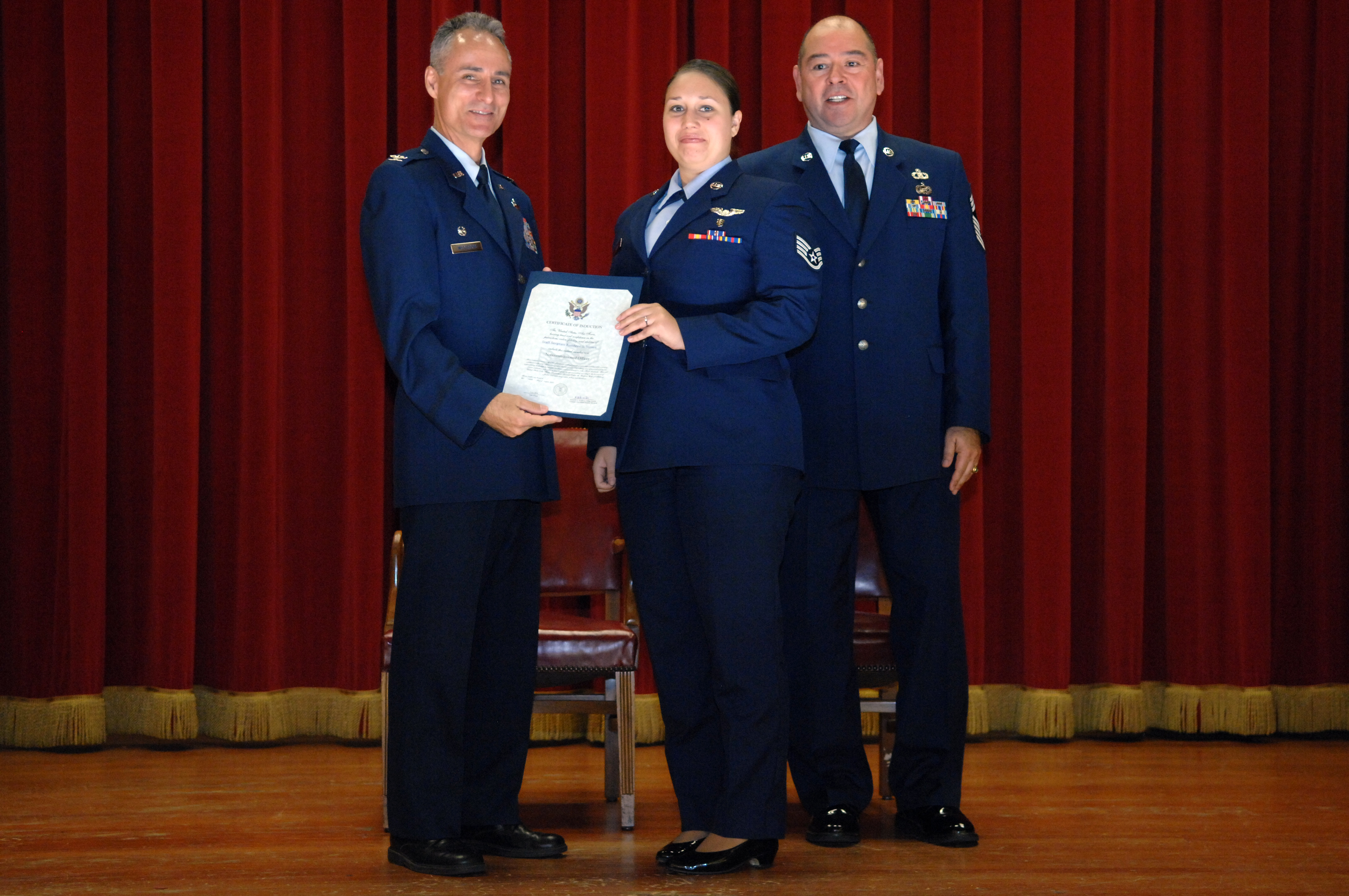 NCO and SNCO Induction Ceremony > March Air Reserve Base > Article Display